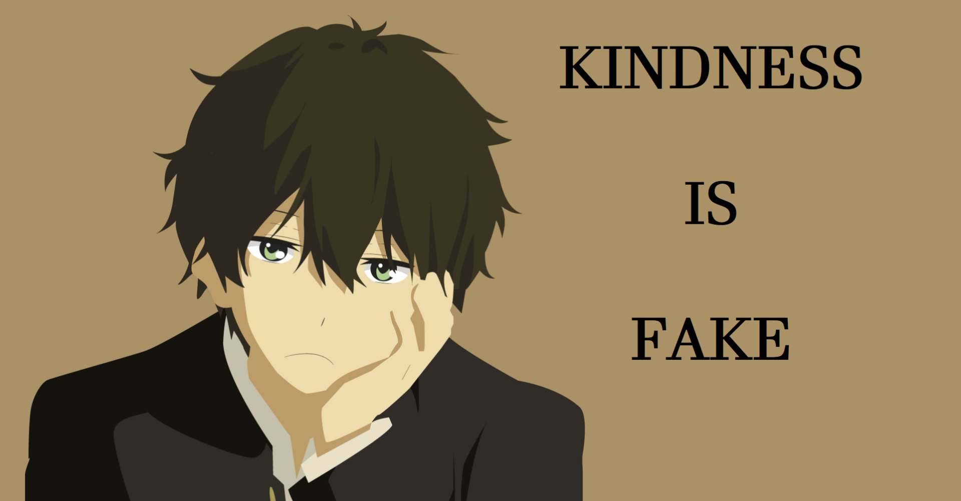 Oreki Houtarou Sad Eyes - Desktop Wallpapers, Phone Wallpaper, PFP ...