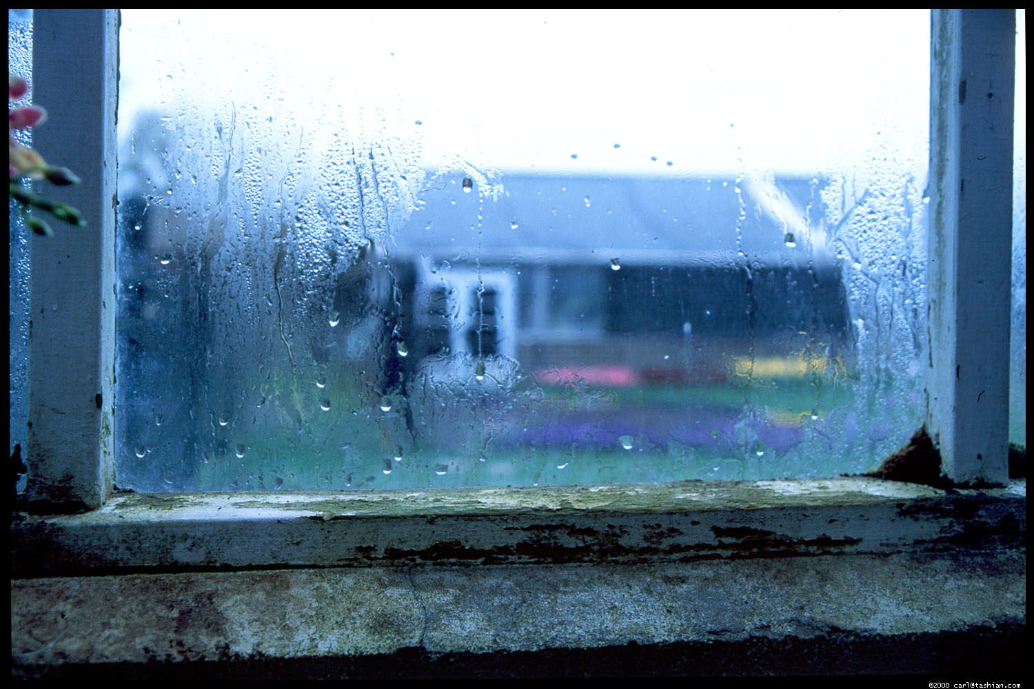 Raindrops on the Window: A Man-Made View