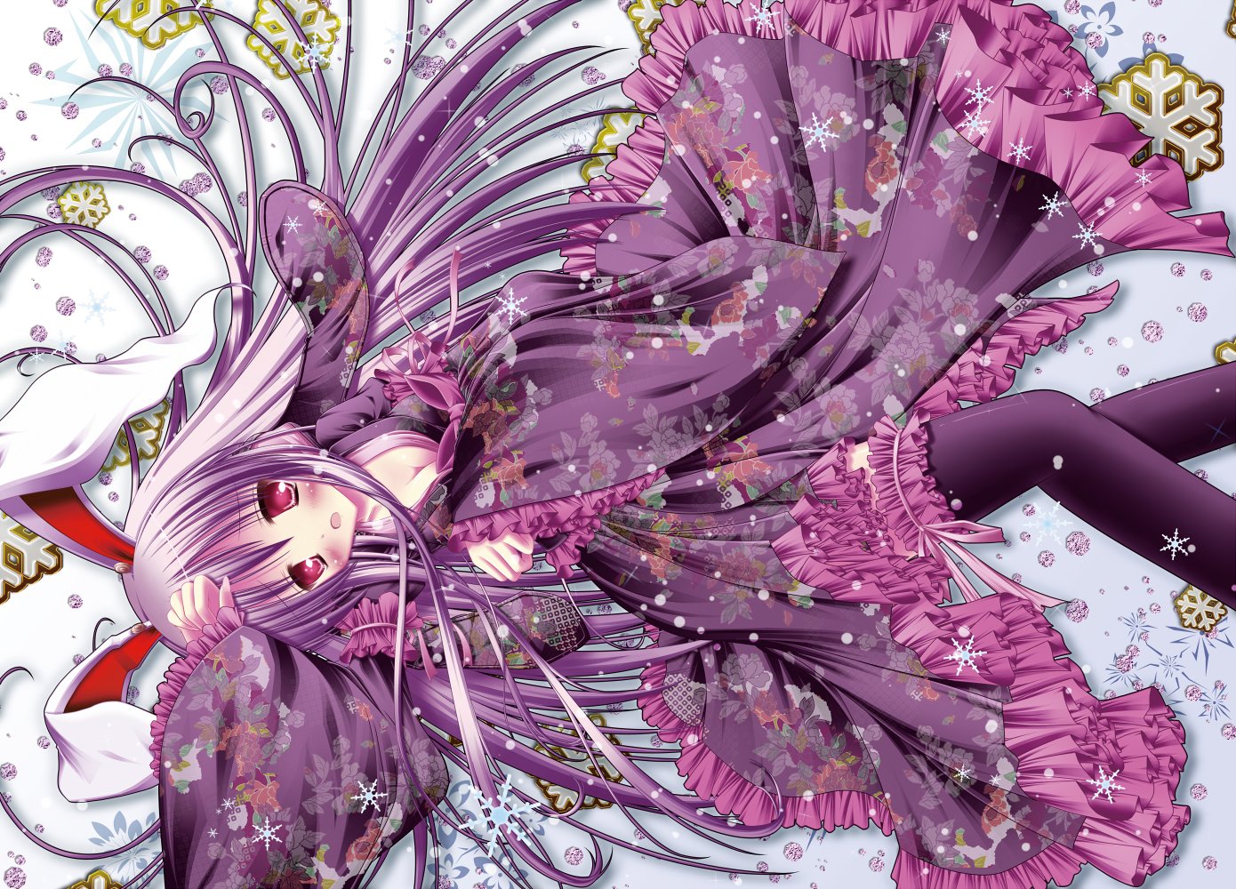 Download Reisen Udongein Inaba Cute Purple Violet Bunny Anime Touhou ...
