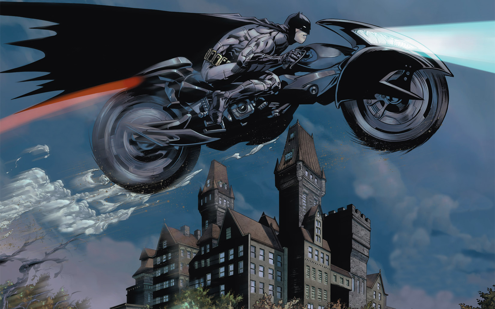 Batman’s Night Ride: Gotham’s Dark Knight in Action