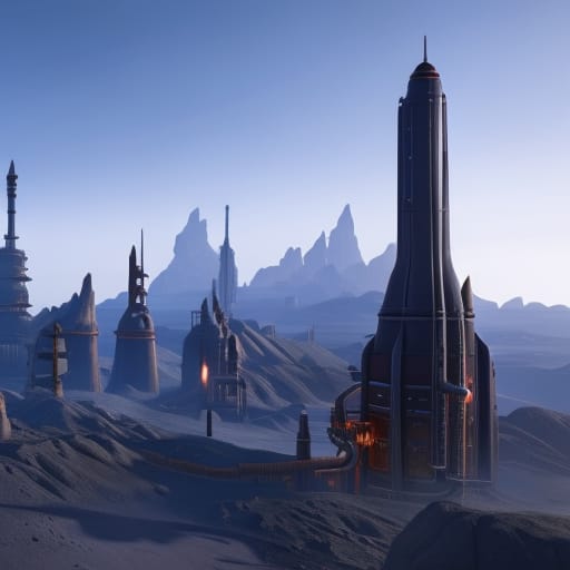 Rocket Town by Sophina - Image Abyss