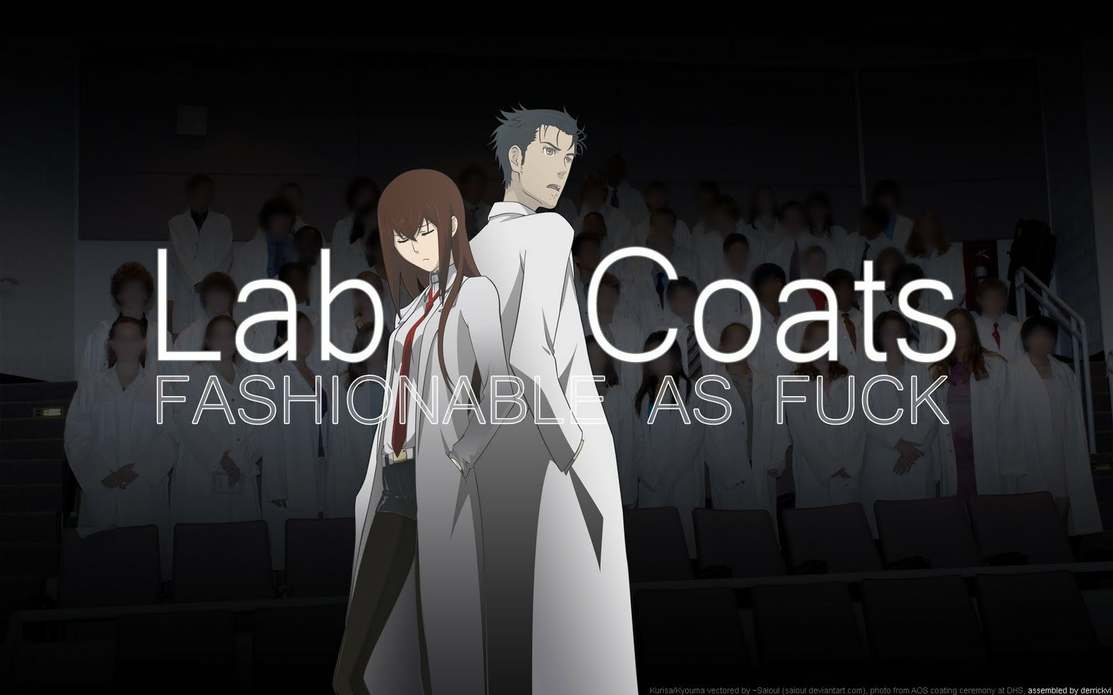 Steins;Gate: Lab Coats & Time-Bending Style