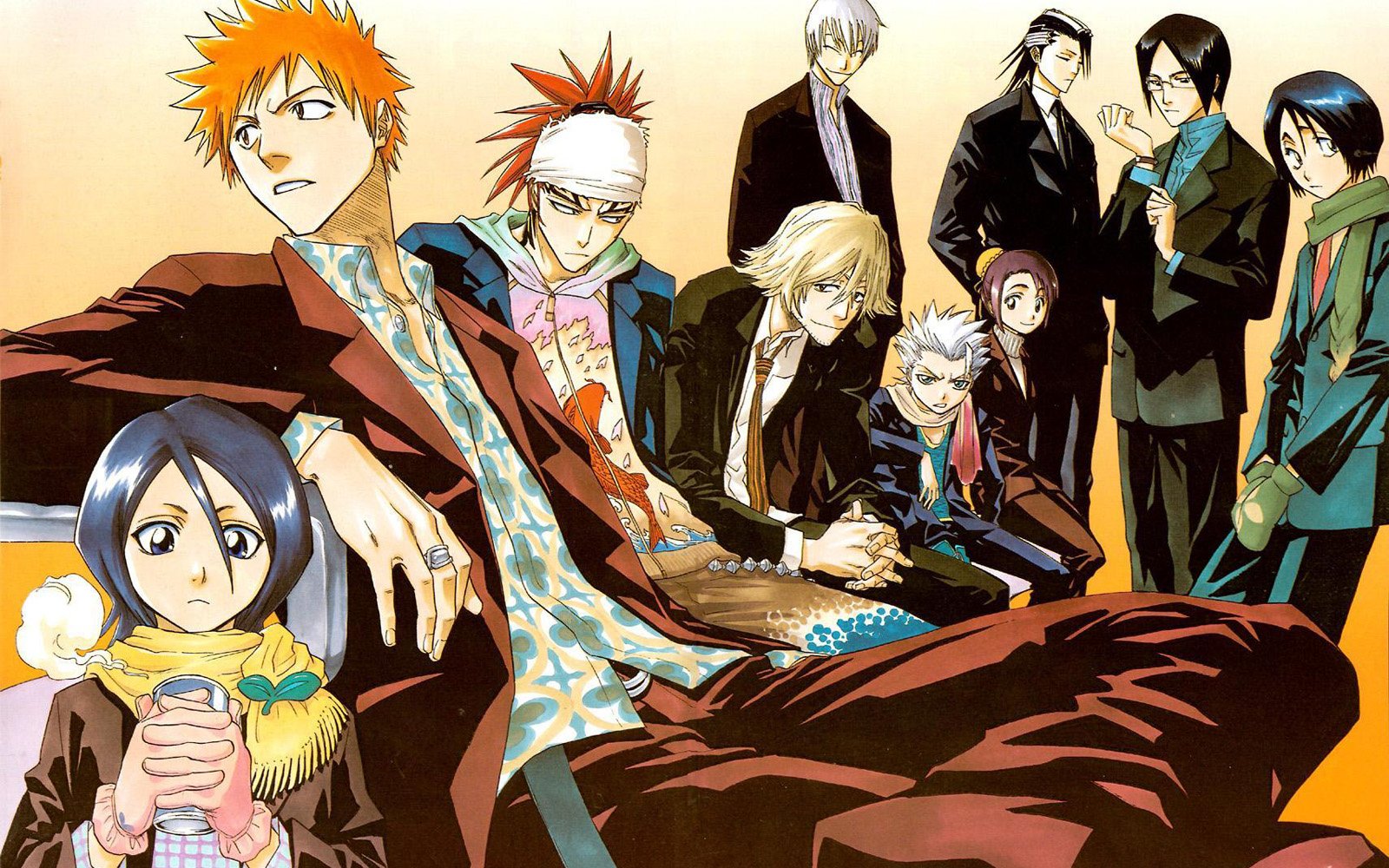 Download Hanataro Yamada Uryu Ishida Byakuya Kuchiki Gin Ichimaru Momo ...