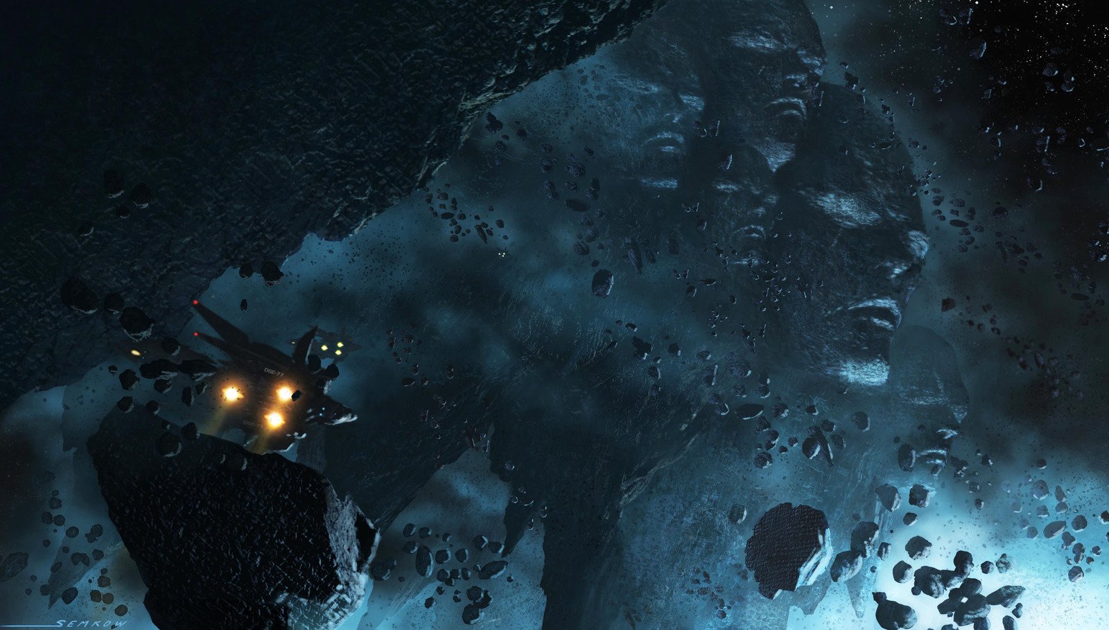 Galactic Odyssey: The Phantom Ship Among the Stars