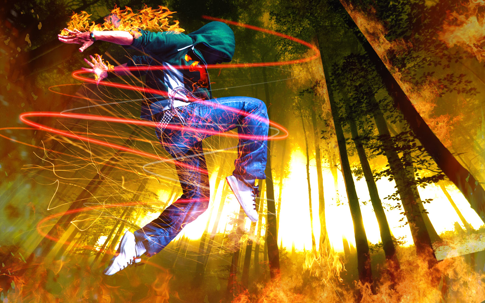 Playing with Fire by Monkquentine - Image Abyss