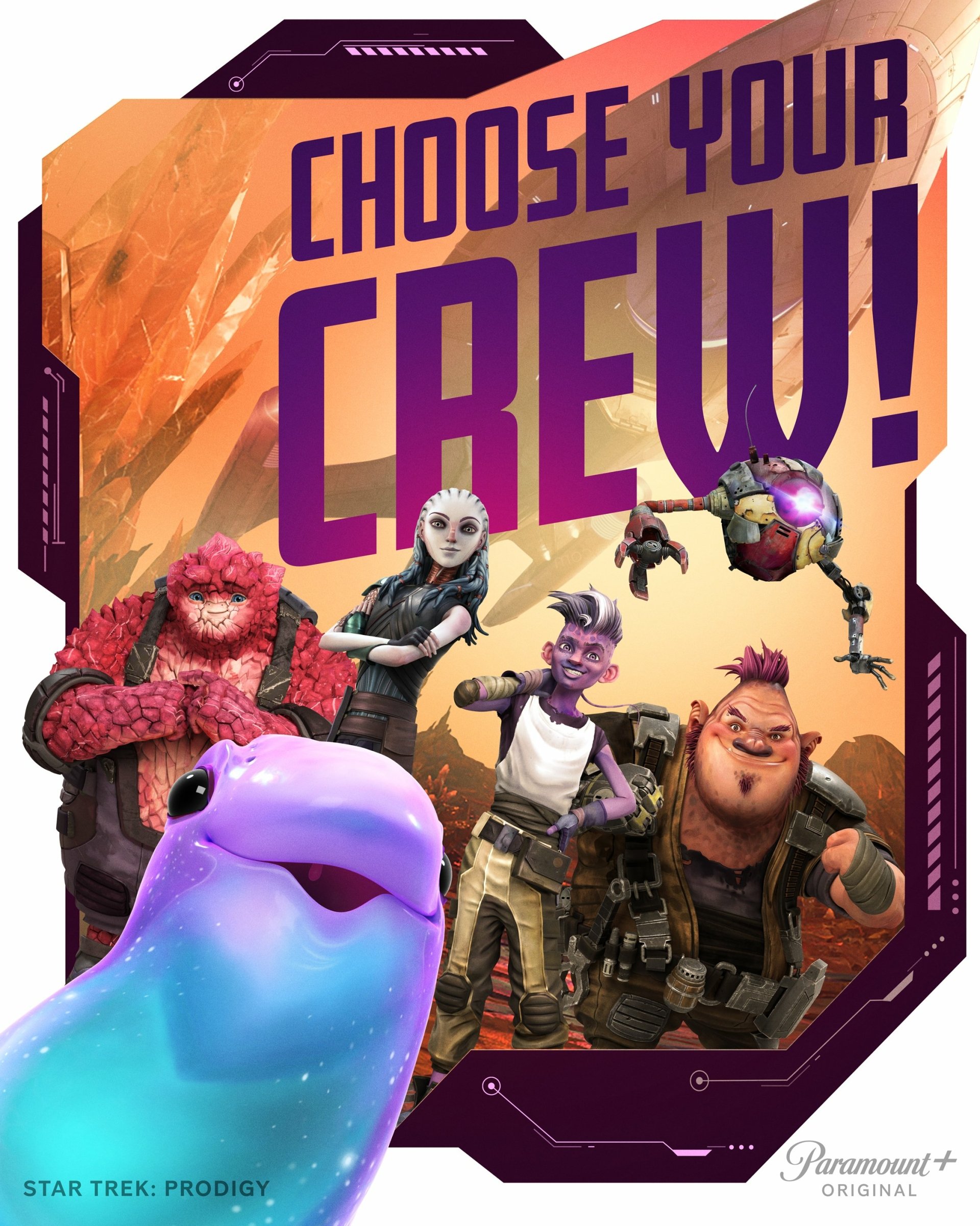Star Trek Prodigy Crew Selection Poster