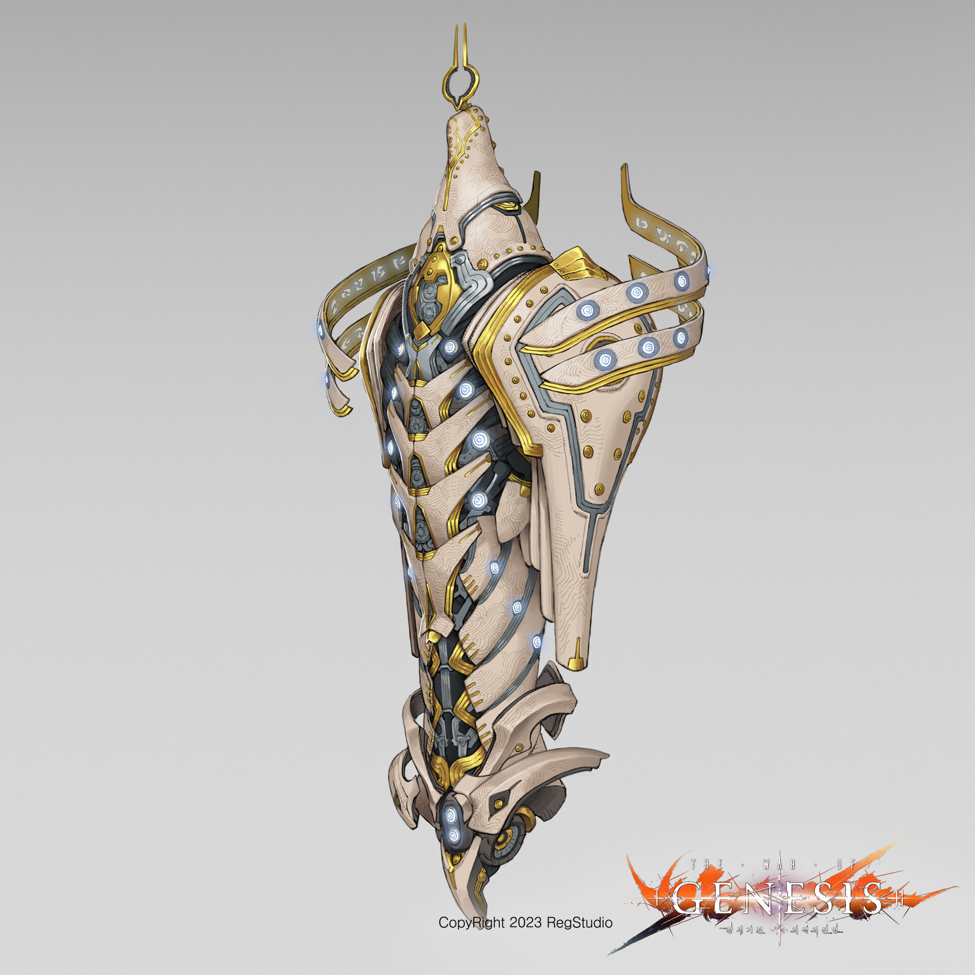 The War of Genesis Game Item: Mythical Blade Design