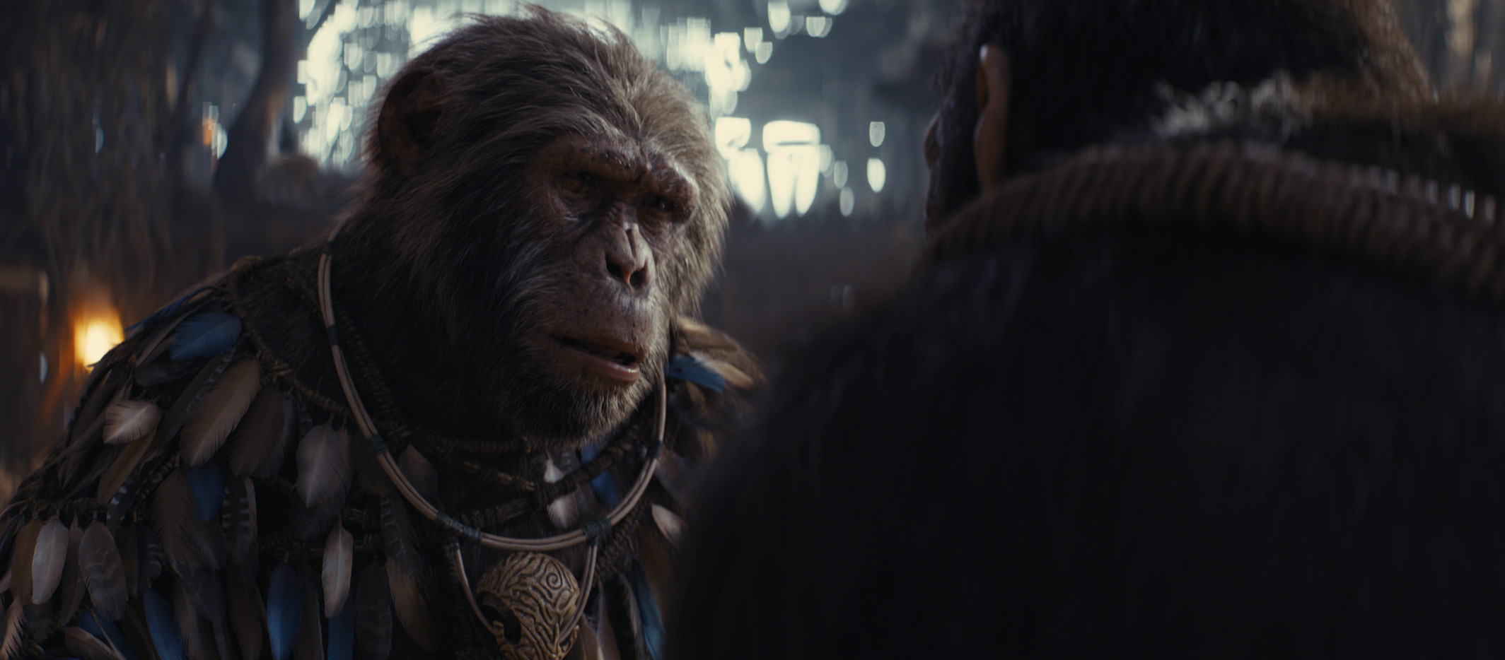 Kingdom of the Planet of the Apes Movie Scene