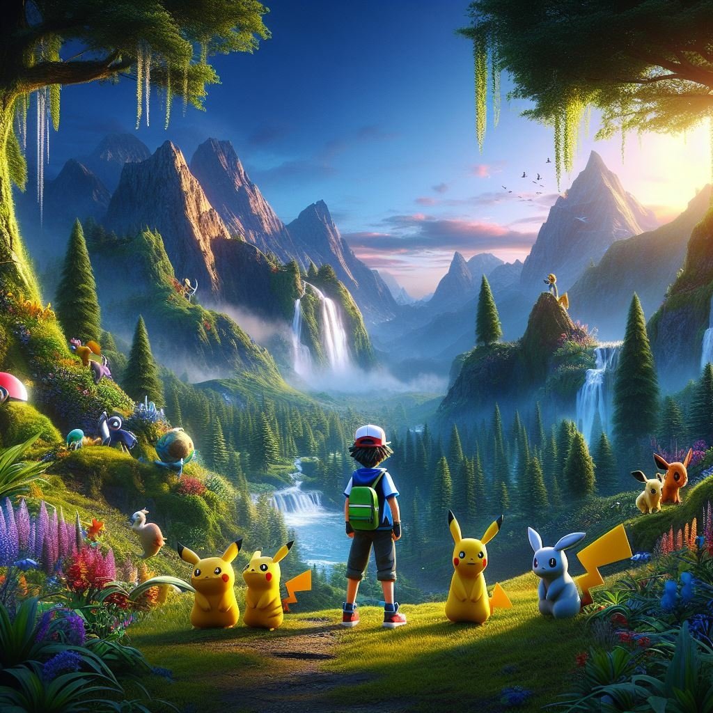 Download Pokemon Anime Ash Ketchum Image