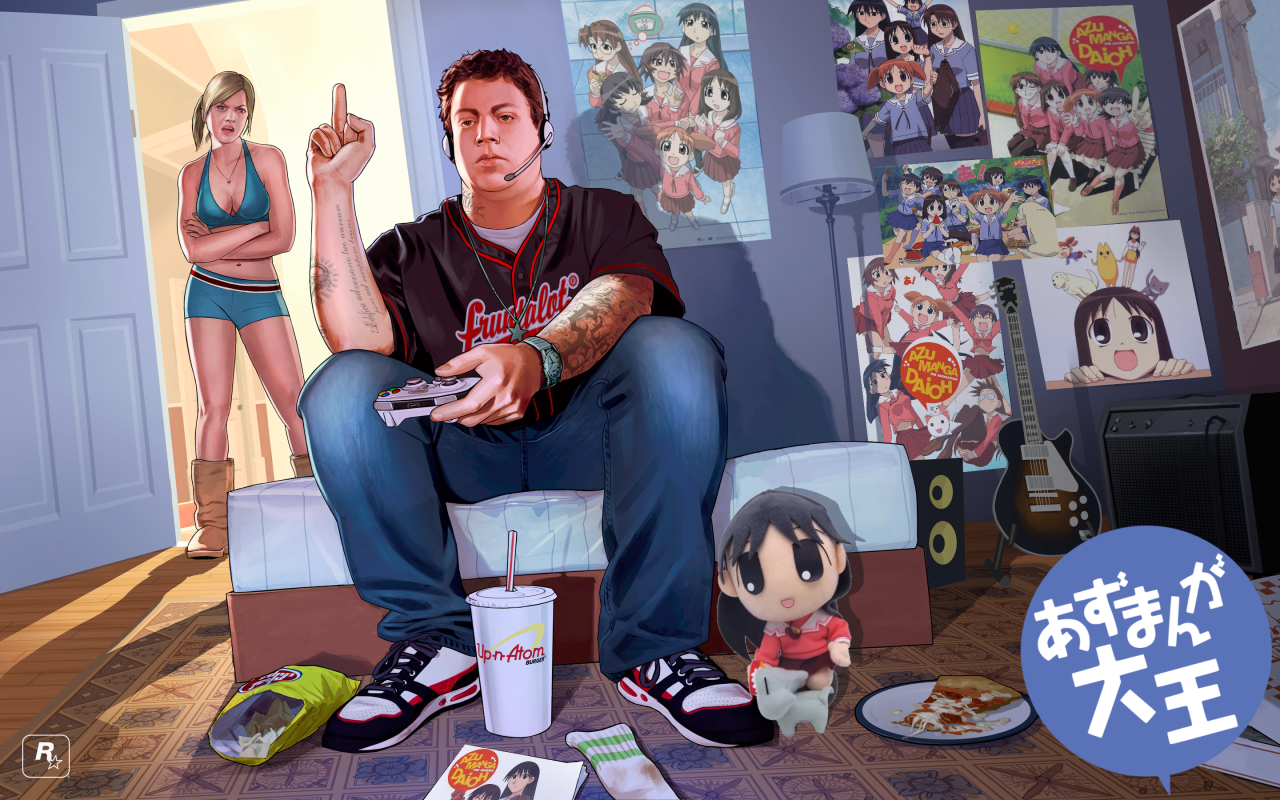 Download Azumanga Daioh Grand Theft Auto V Image