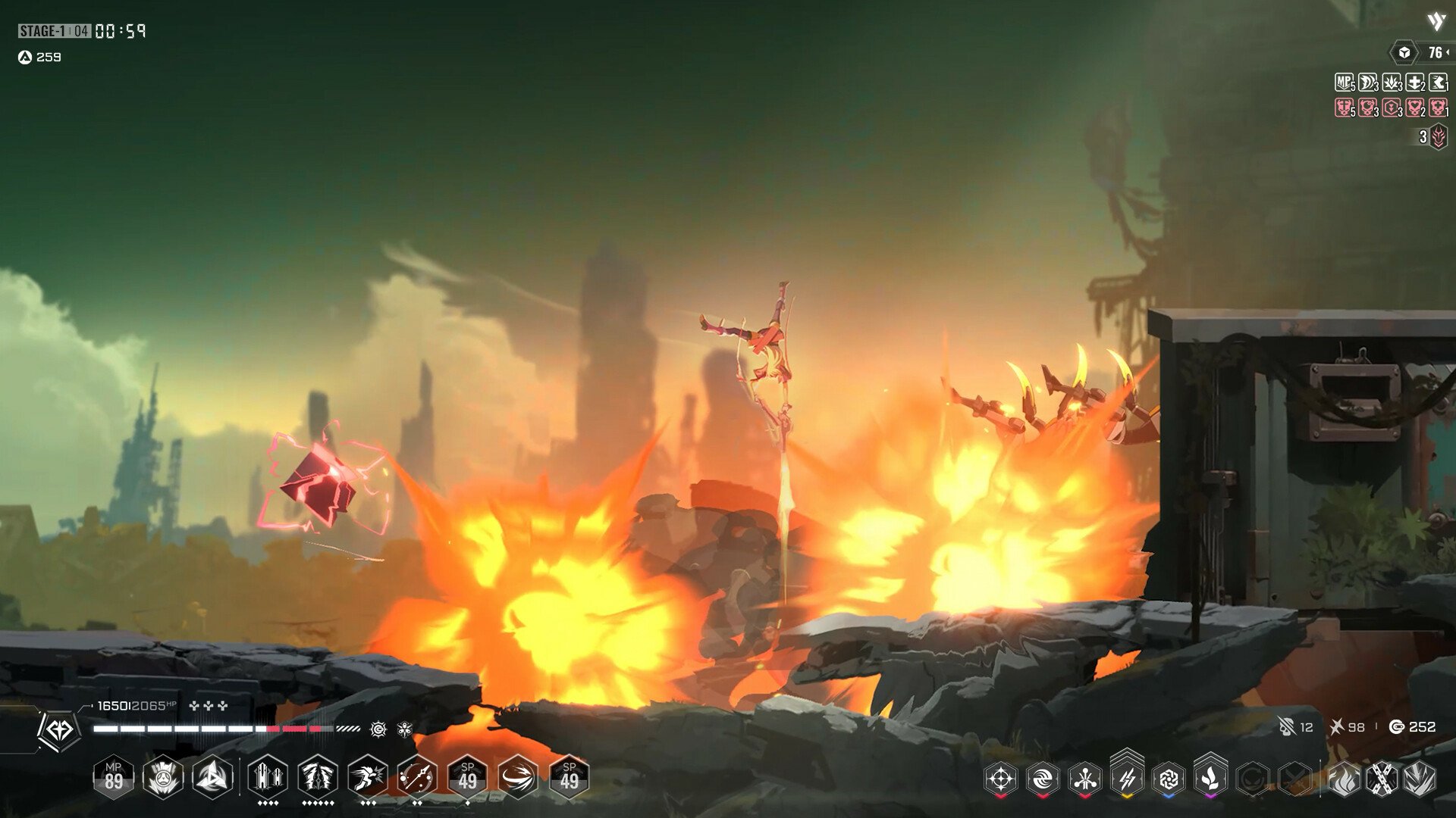 BlazBlue Entropy Effect Game - Dynamic Battle Scene