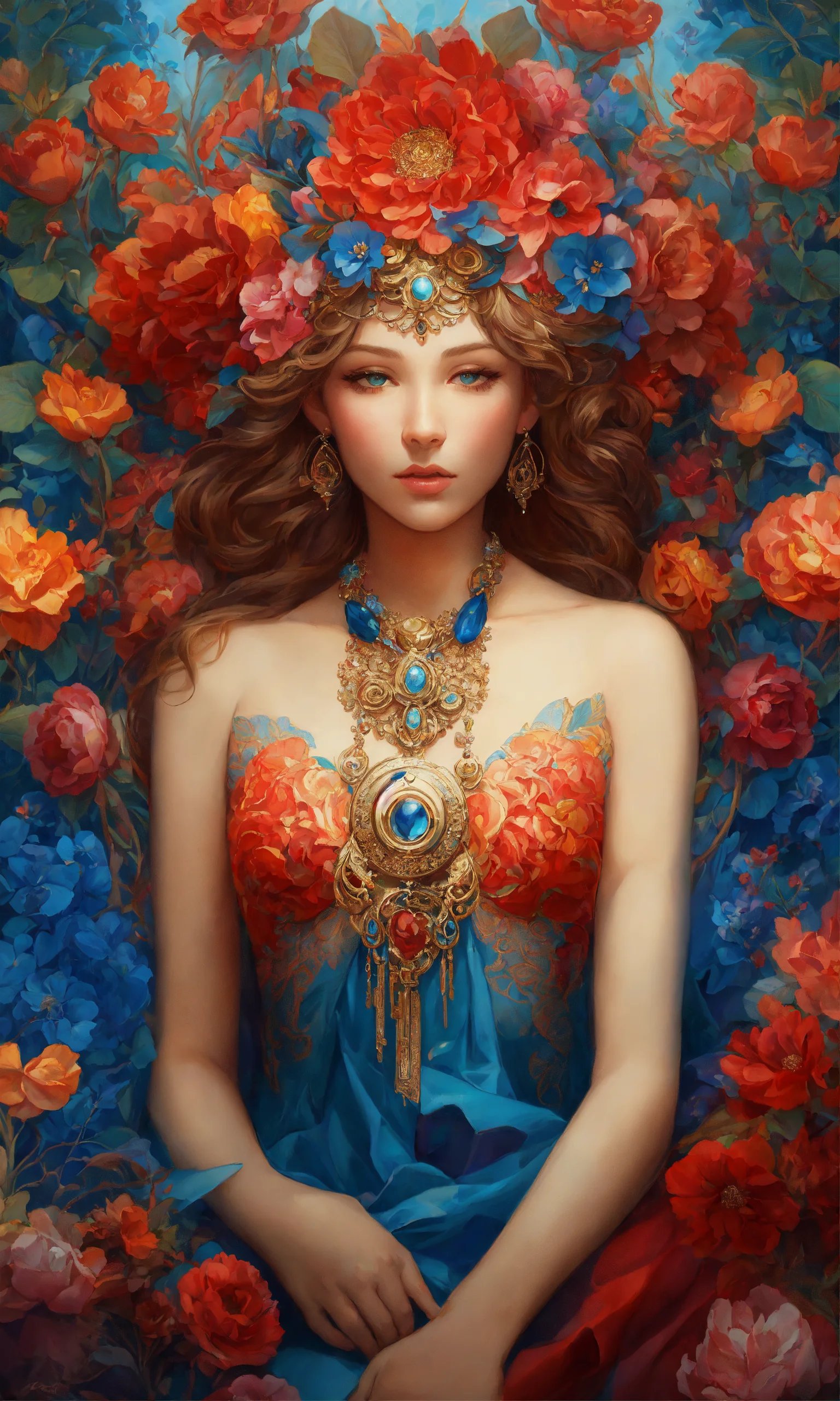 Flower goddess 4 by Shivalesca - Image Abyss