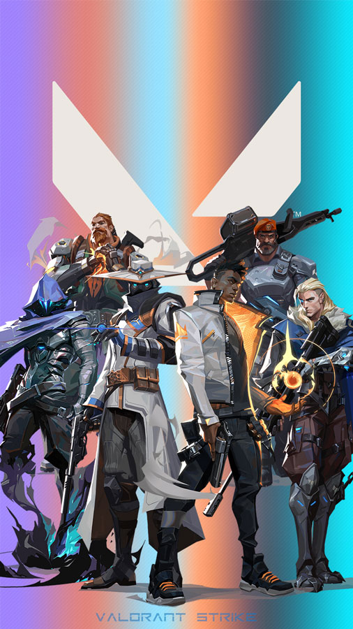 Valorant-Game-Character-Showcase