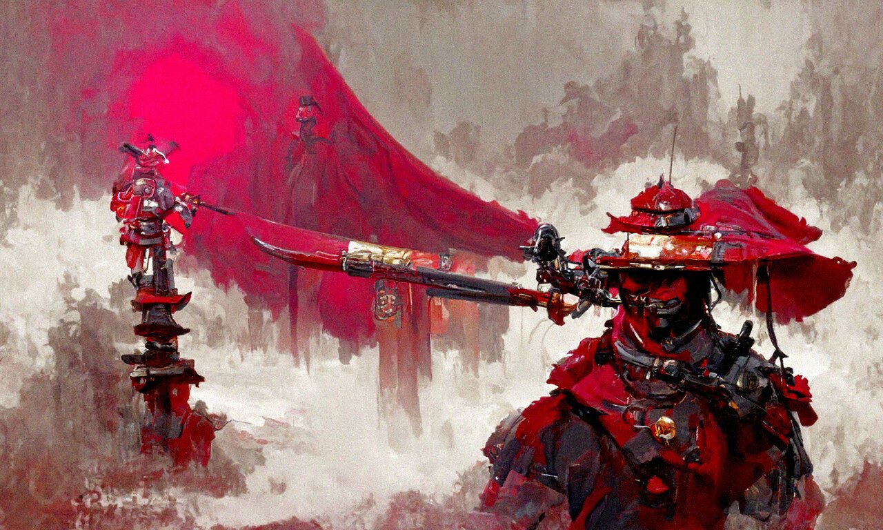 Download Red Samurai Image