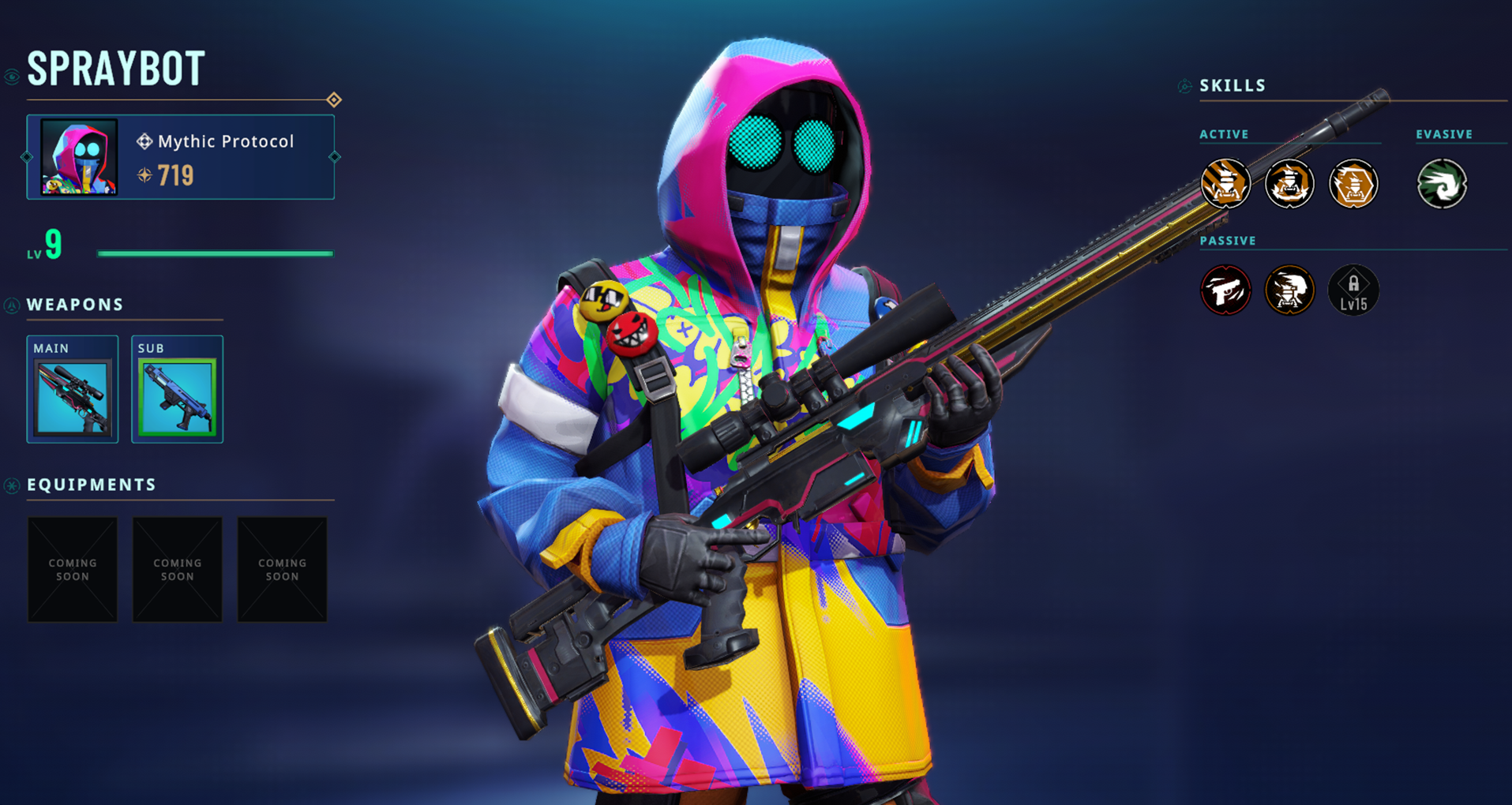 Riftstorm Game's Vibrant Spraybot Character Showcase