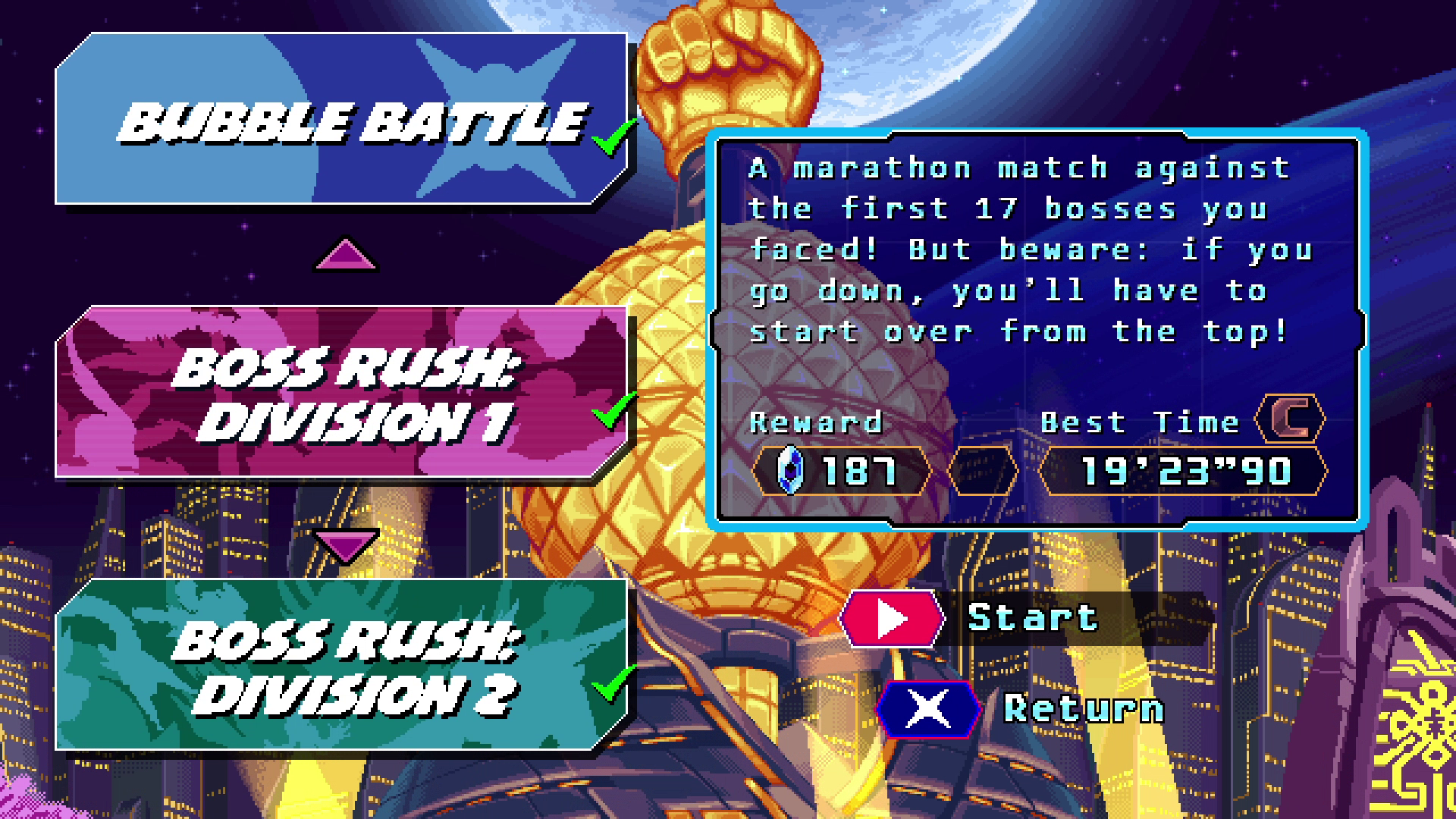 Freedom Planet 2 Boss Rush Mode Overview