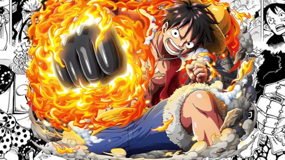 Luffy Red Hawk Wallpaper 💥🔥Red Hawk With Luffy🔥💥