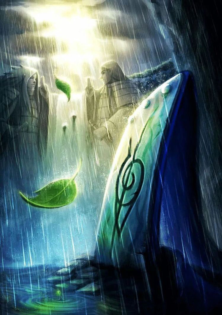 Mystical Rain in Naruto