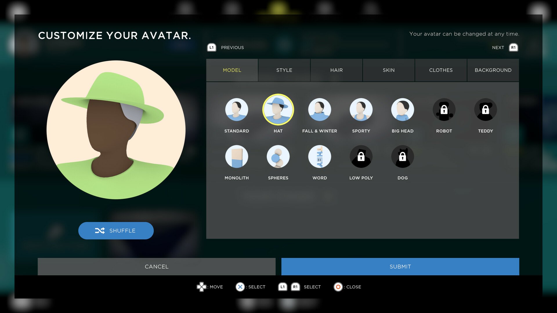 Humanity (2024): Avatar Customization