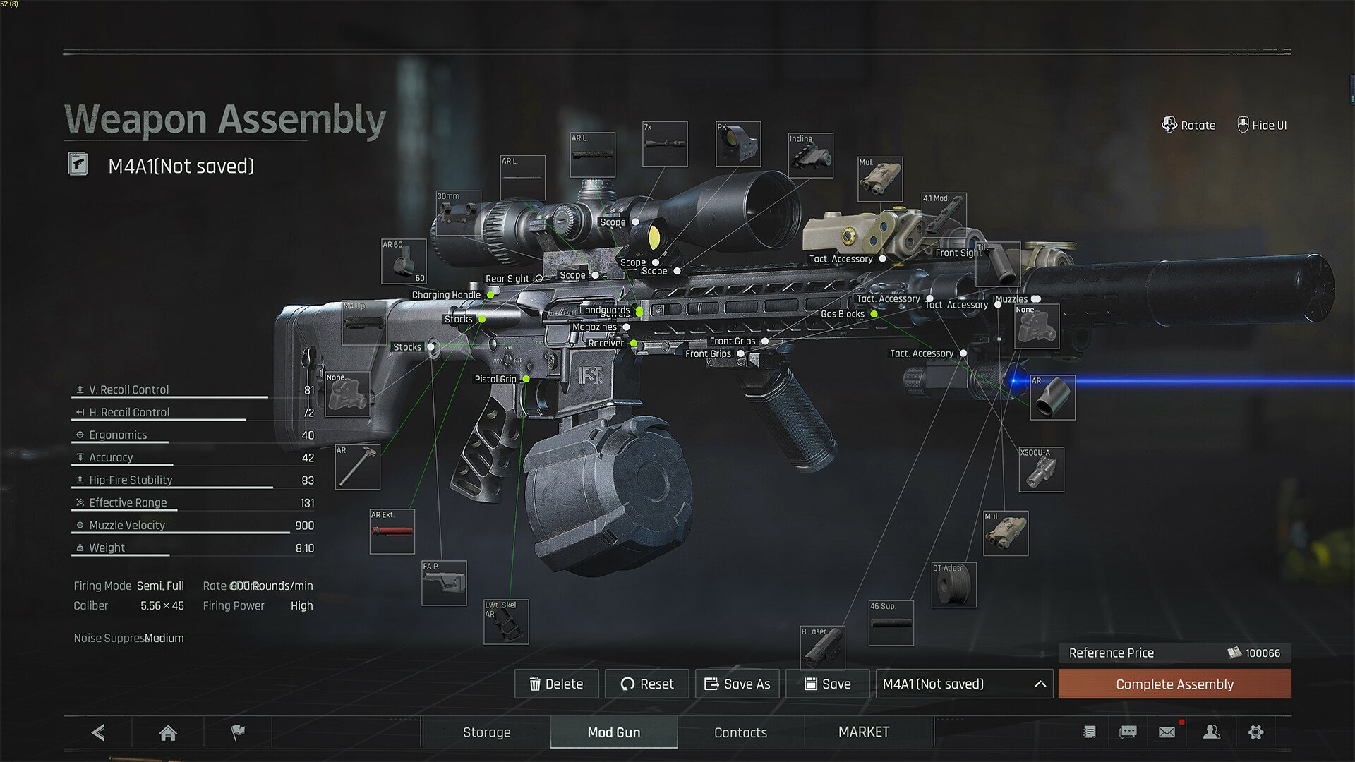 Arena Breakout: Infinite Weapon Assembly