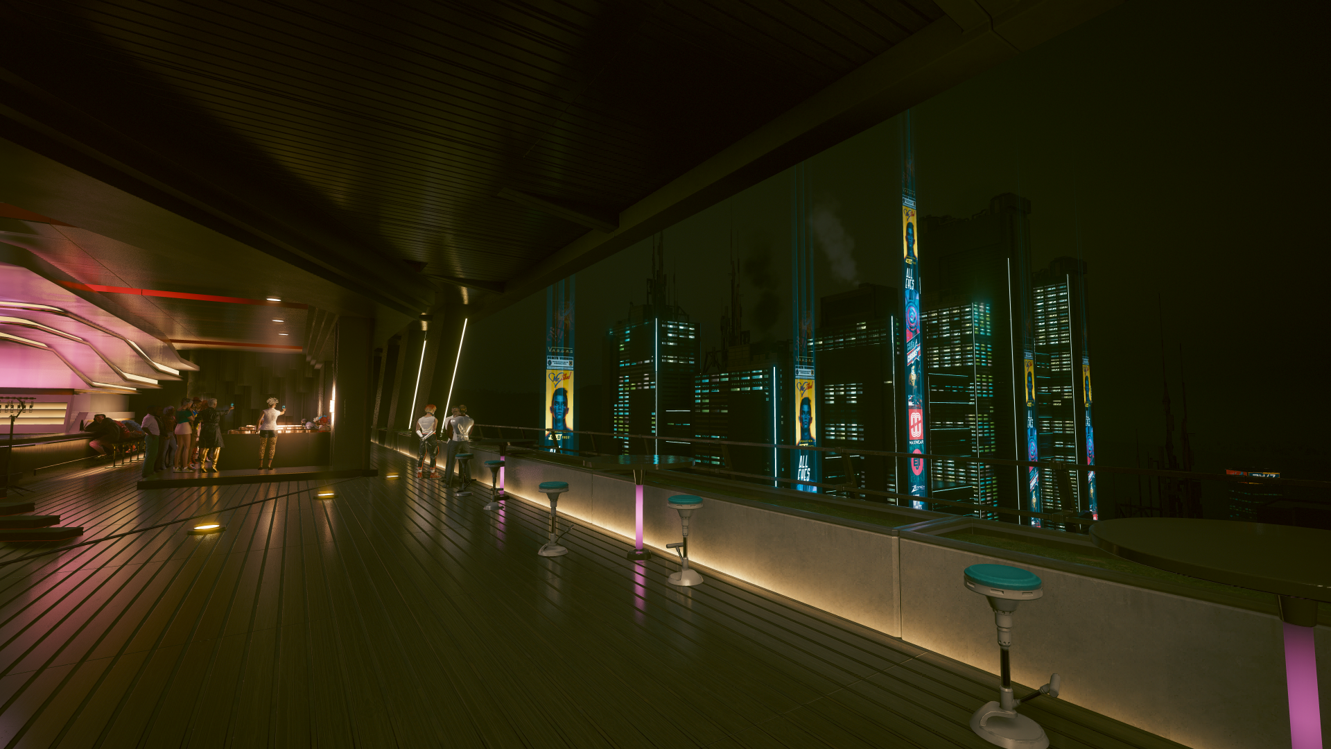 Neon Nights: Exploring Cyberpunk 2077’s Futuristic Cityscape by yorai1212