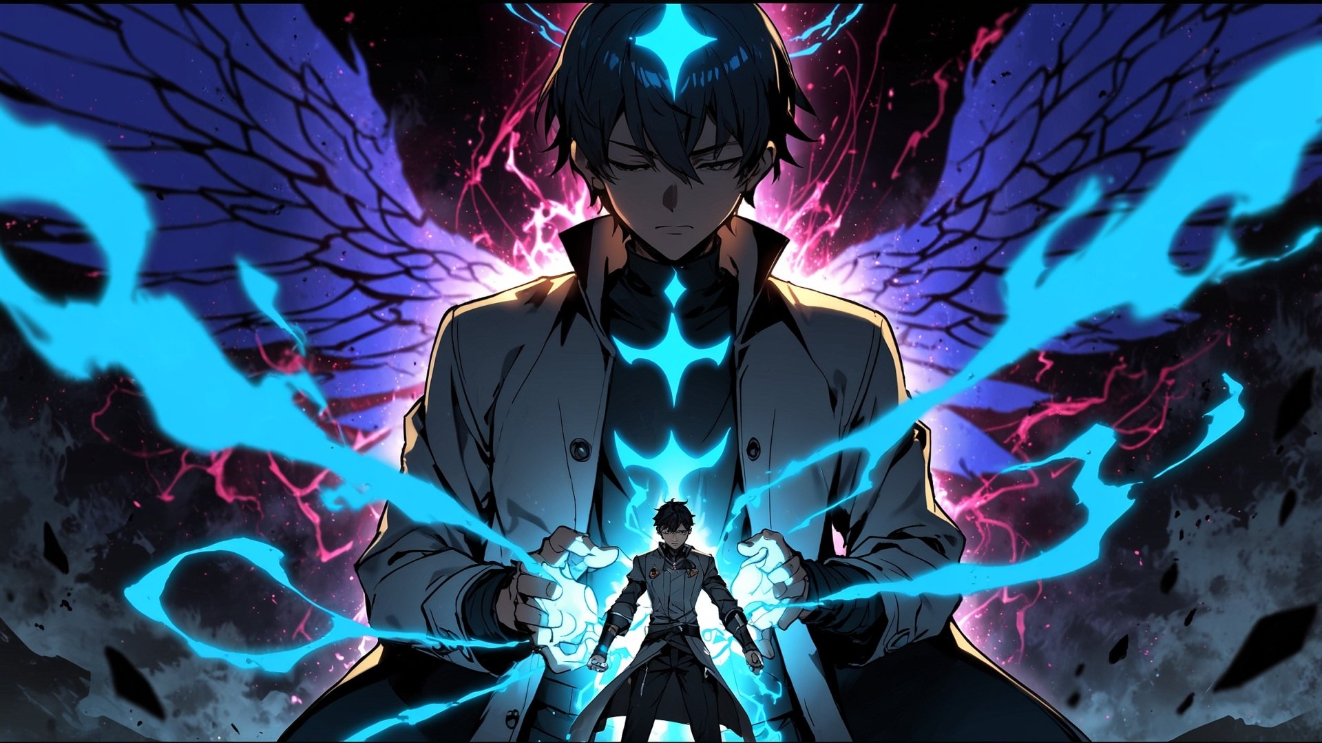 Anime Mage Boy by INFER