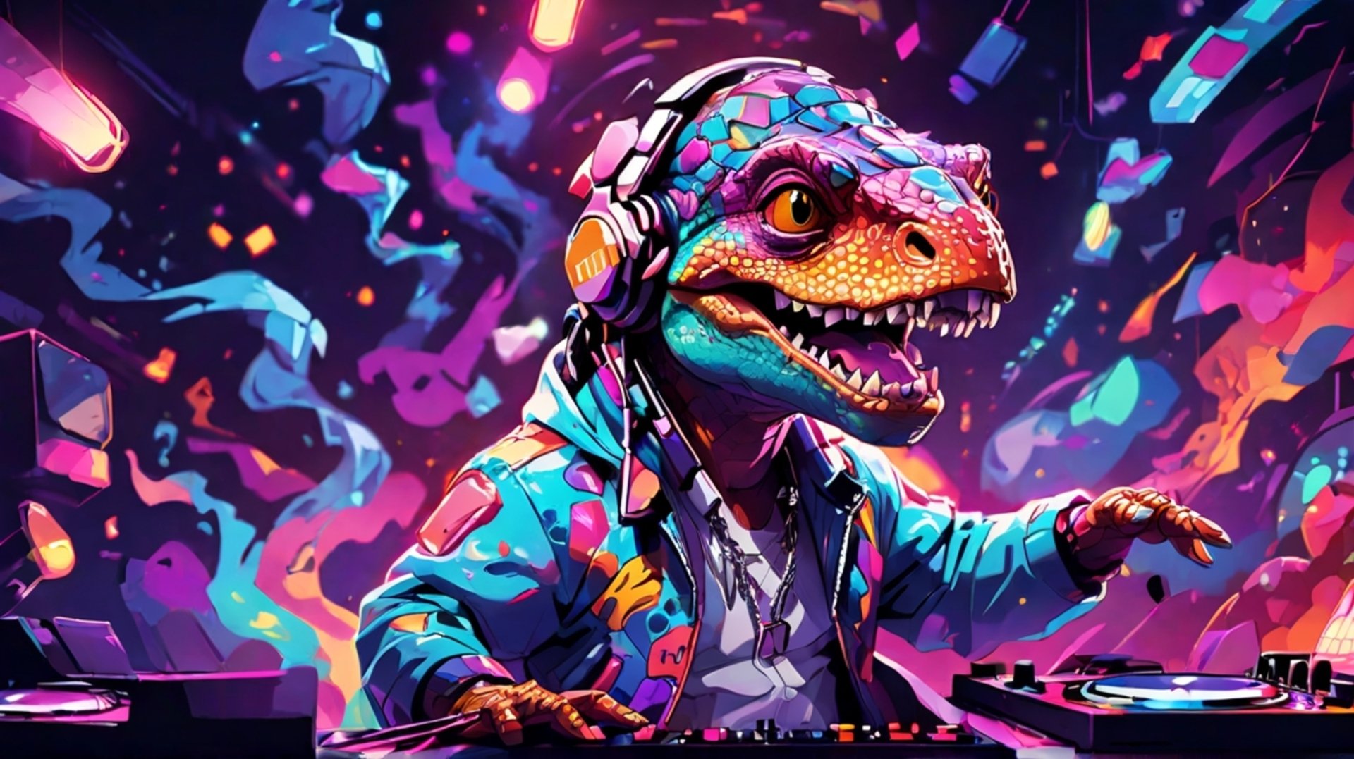 Dj Dinosaur - Desktop Wallpapers, Phone Wallpaper, PFP, Gifs, and More!