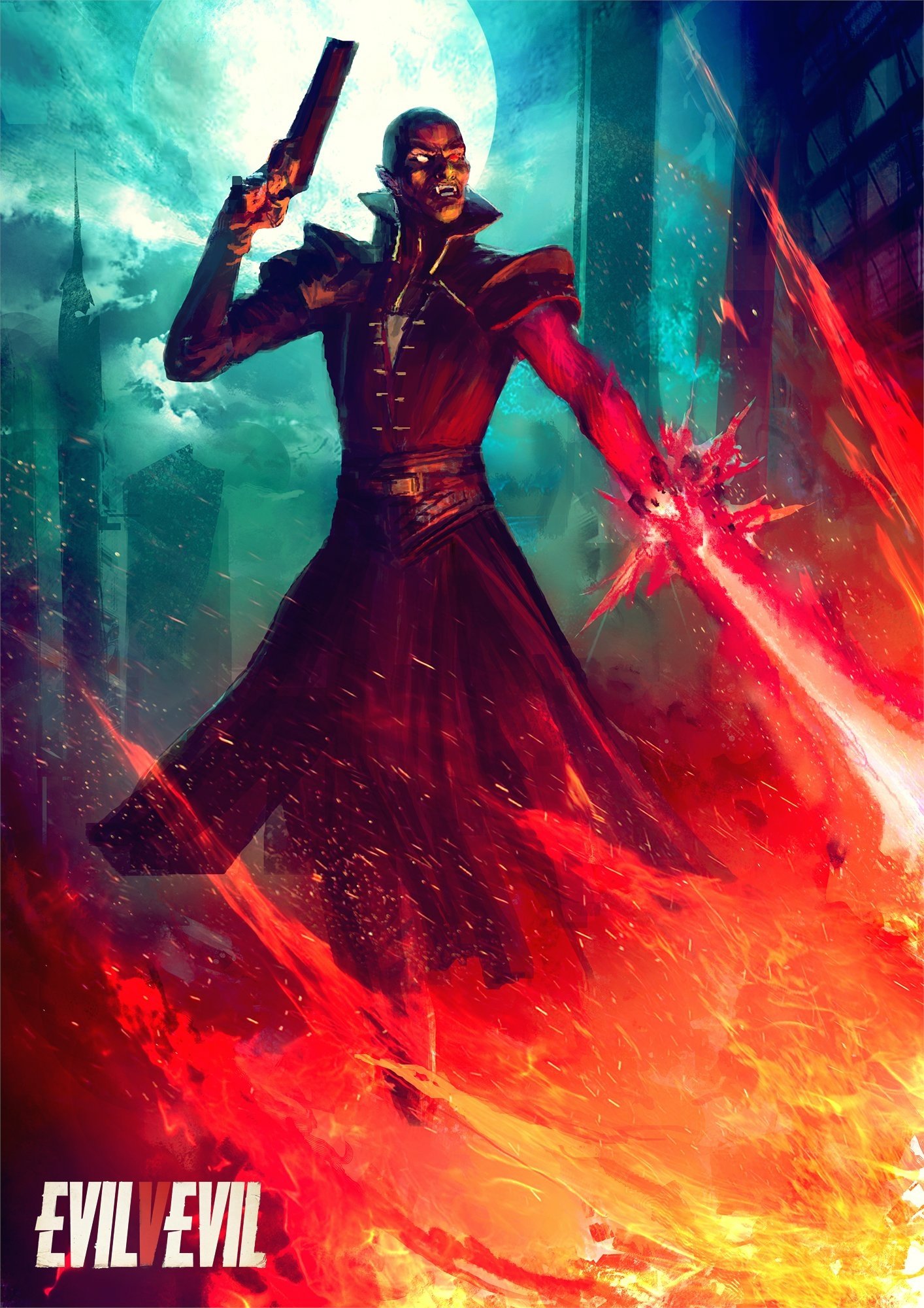 Rising Flames: EvilVEvil