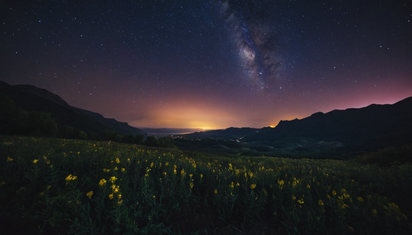 Nature at Night by MohamedTarek