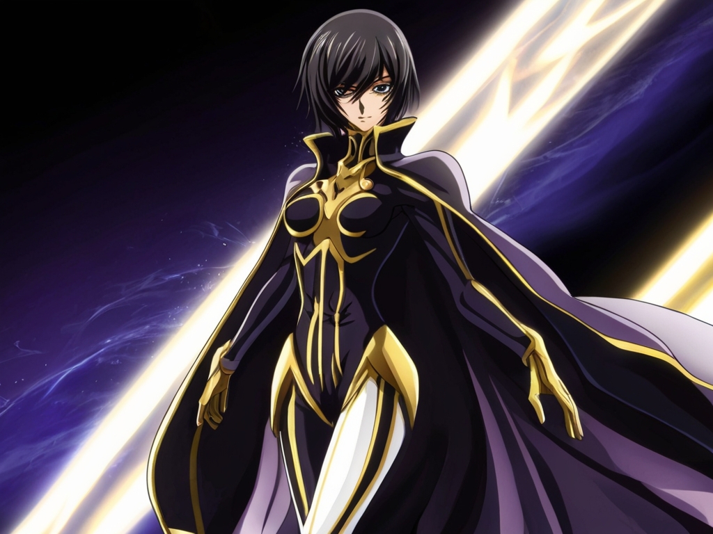 Female Lelouch - Code Geass Wallpaper by INFER