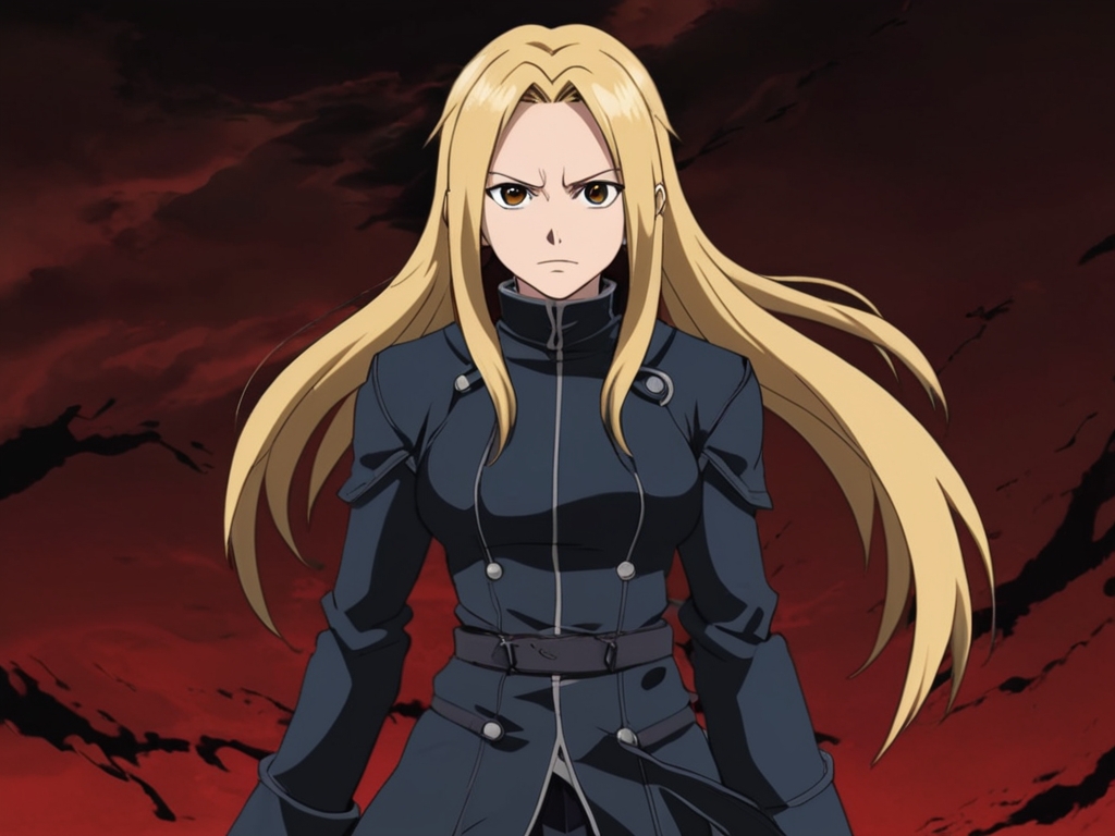 Female Edward Elric - Full metal Fullmetal Alchemist by INFER