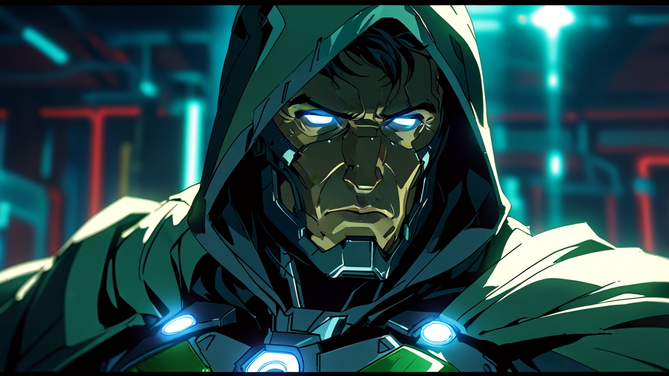 Robert Downey Jr. as Dr. Doom by INFER