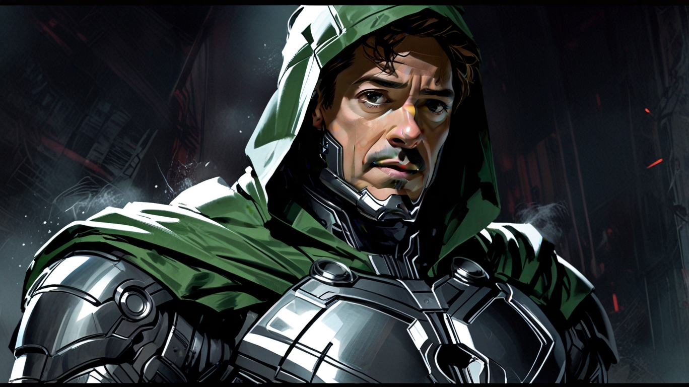 Robert Downey Jr. as Dr. Doom by INFER