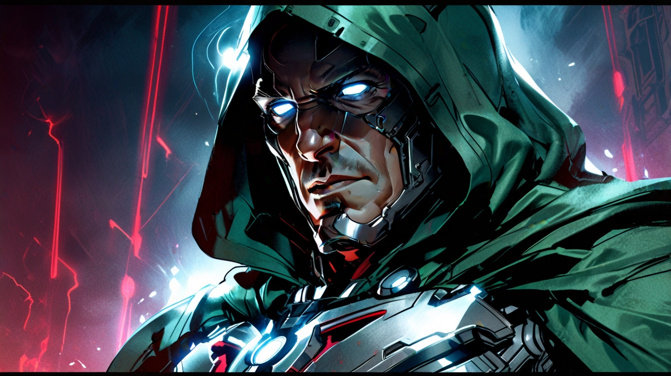 Robert Downey Jr. as Dr. Doom by INFER