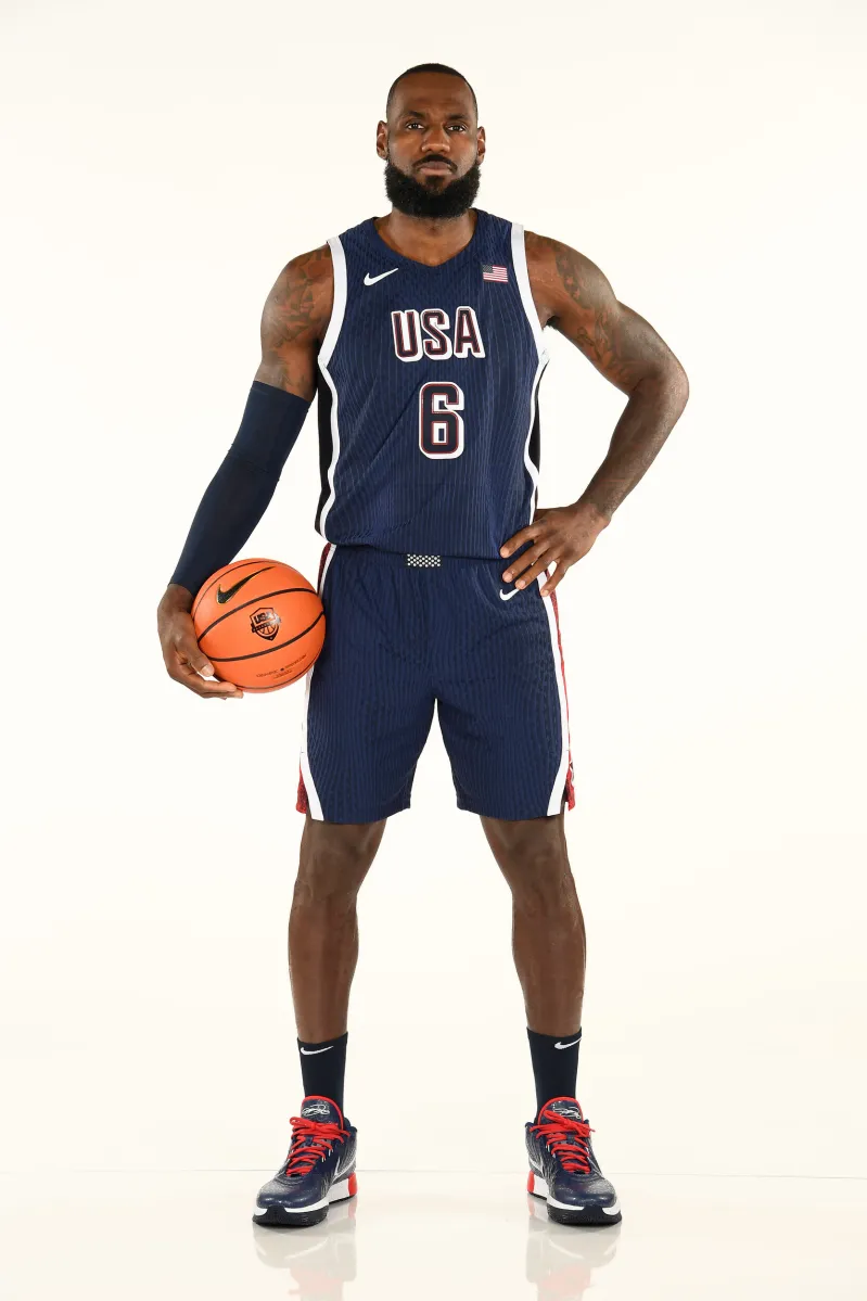 Basketball Legend in Action