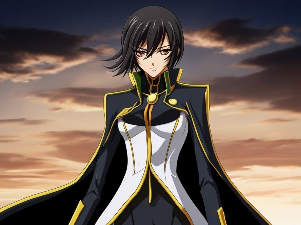 Female Lelouch - Code Geass Wallpaper by INFER
