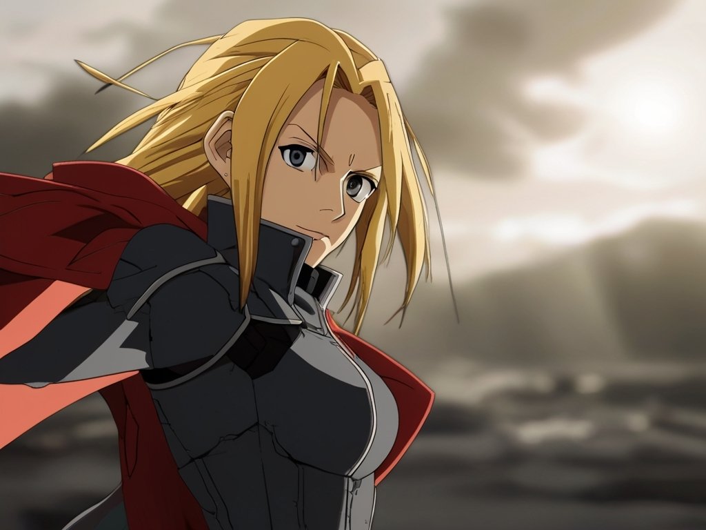 Female Edward Elric - Full metal Fullmetal Alchemist by INFER