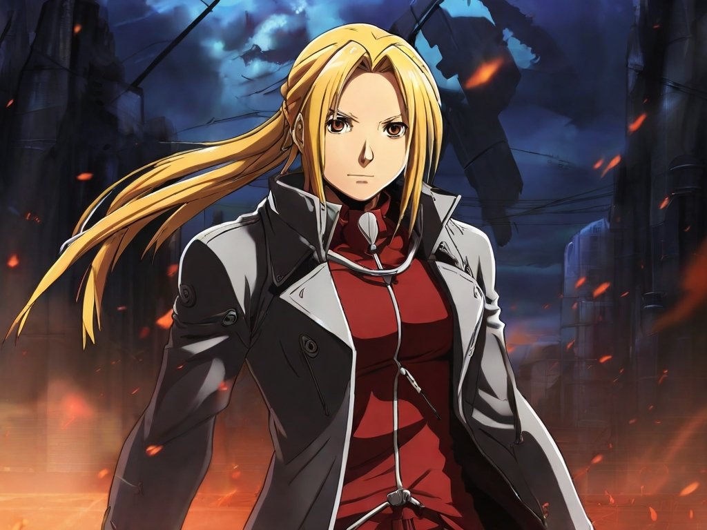 Female Edward Elric Edward Elric In Genshin By Me : R/AlbedosCreations