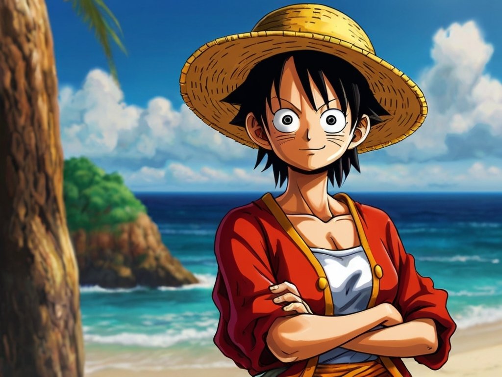 Female Luffy - One Piece by INFER