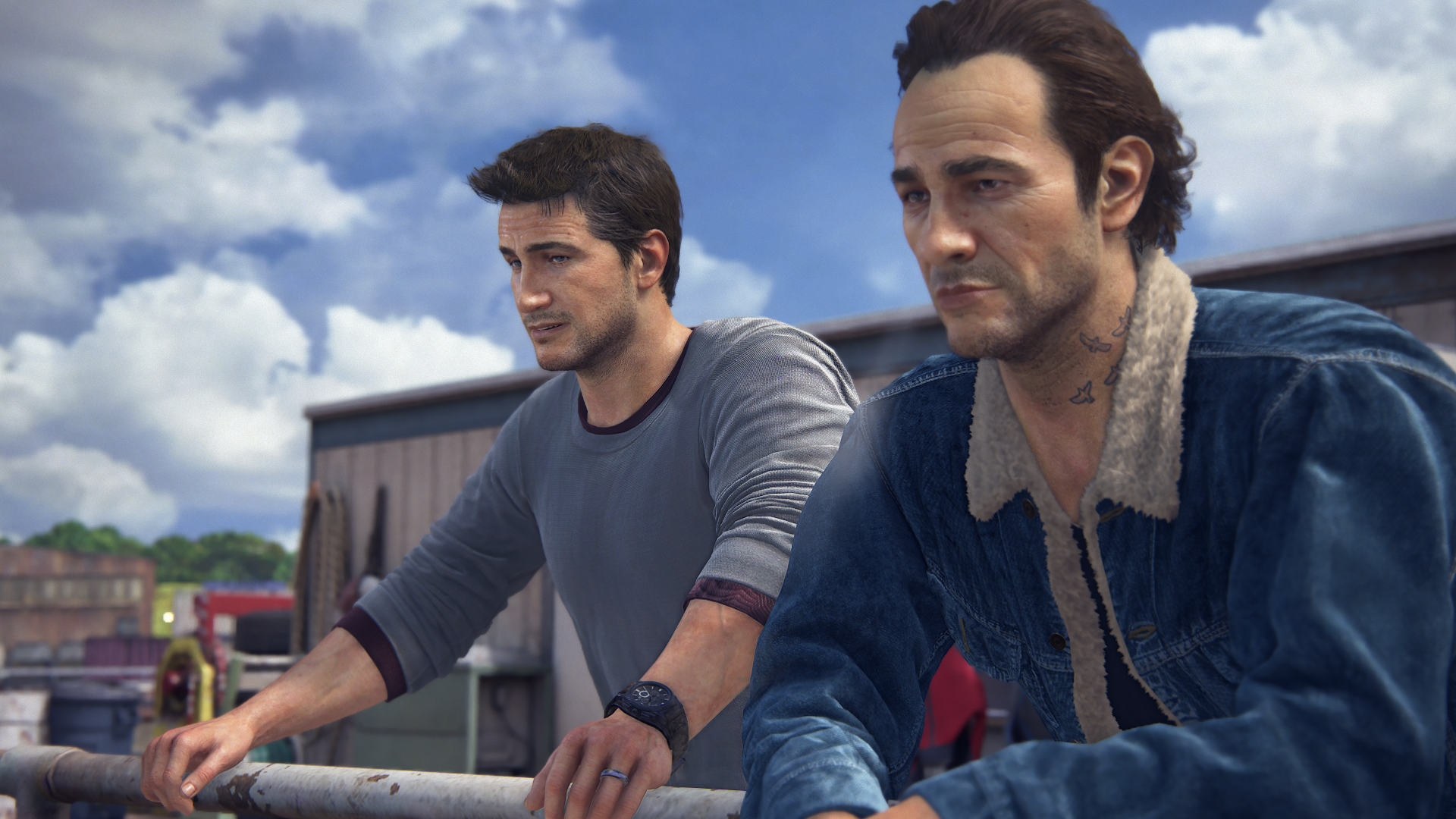 Nathan Drake and Sam by Ricksensi