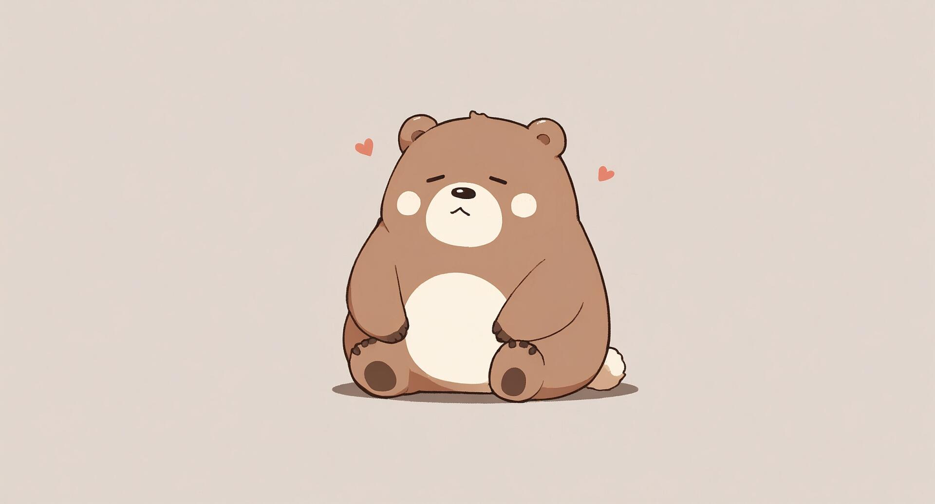 Chibi Fat Bear: Adorably Cute and Cuddly