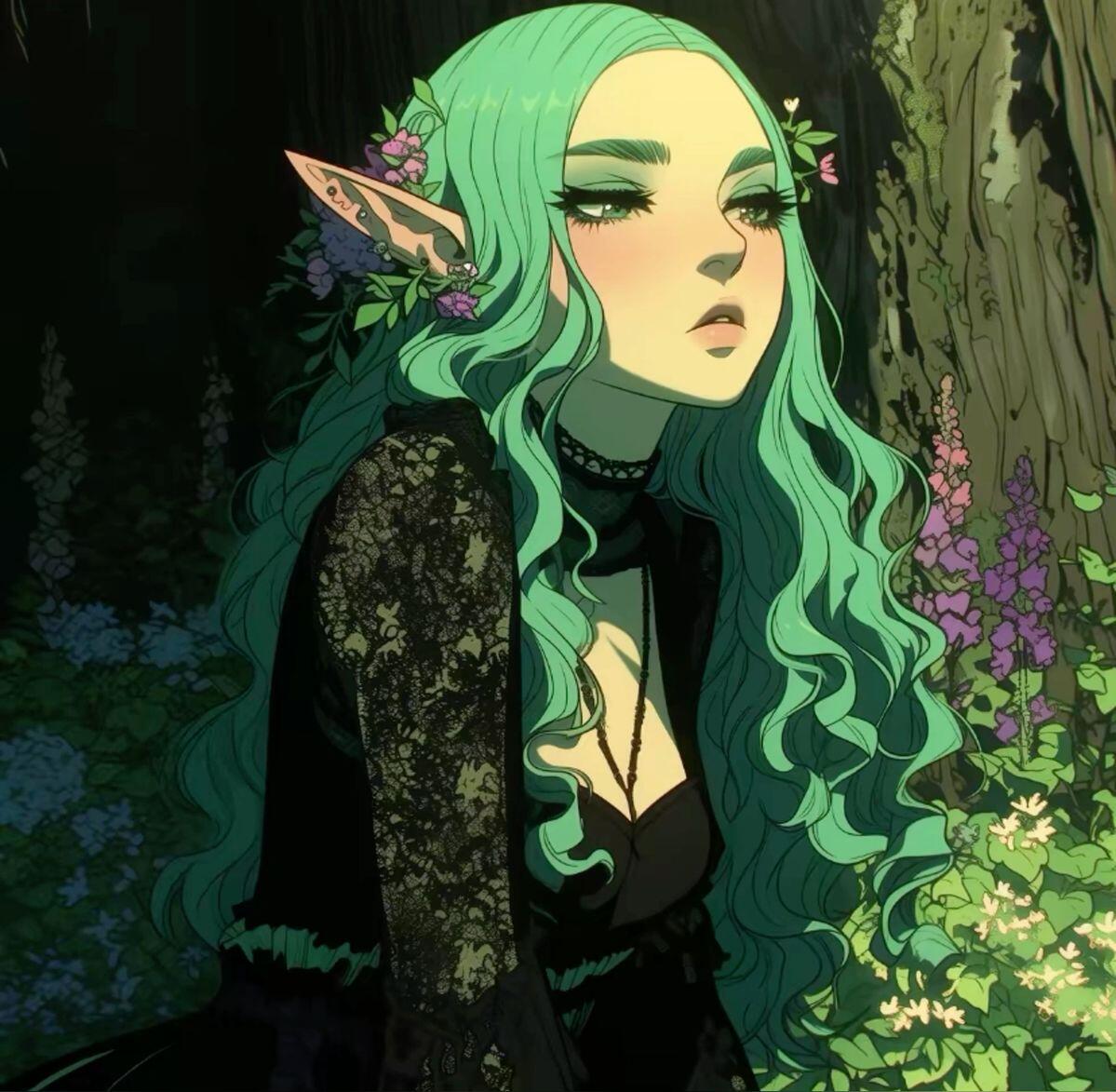 Download Elf Anime Girl Image