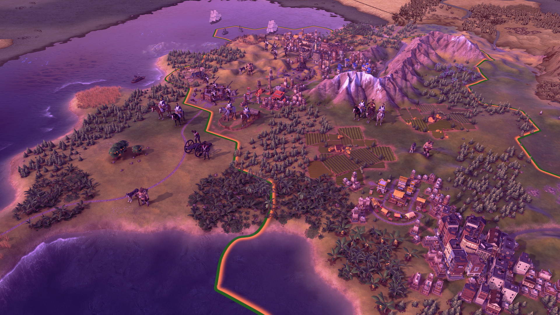 Exploring Landscapes in Sid Meier's Civilization VI