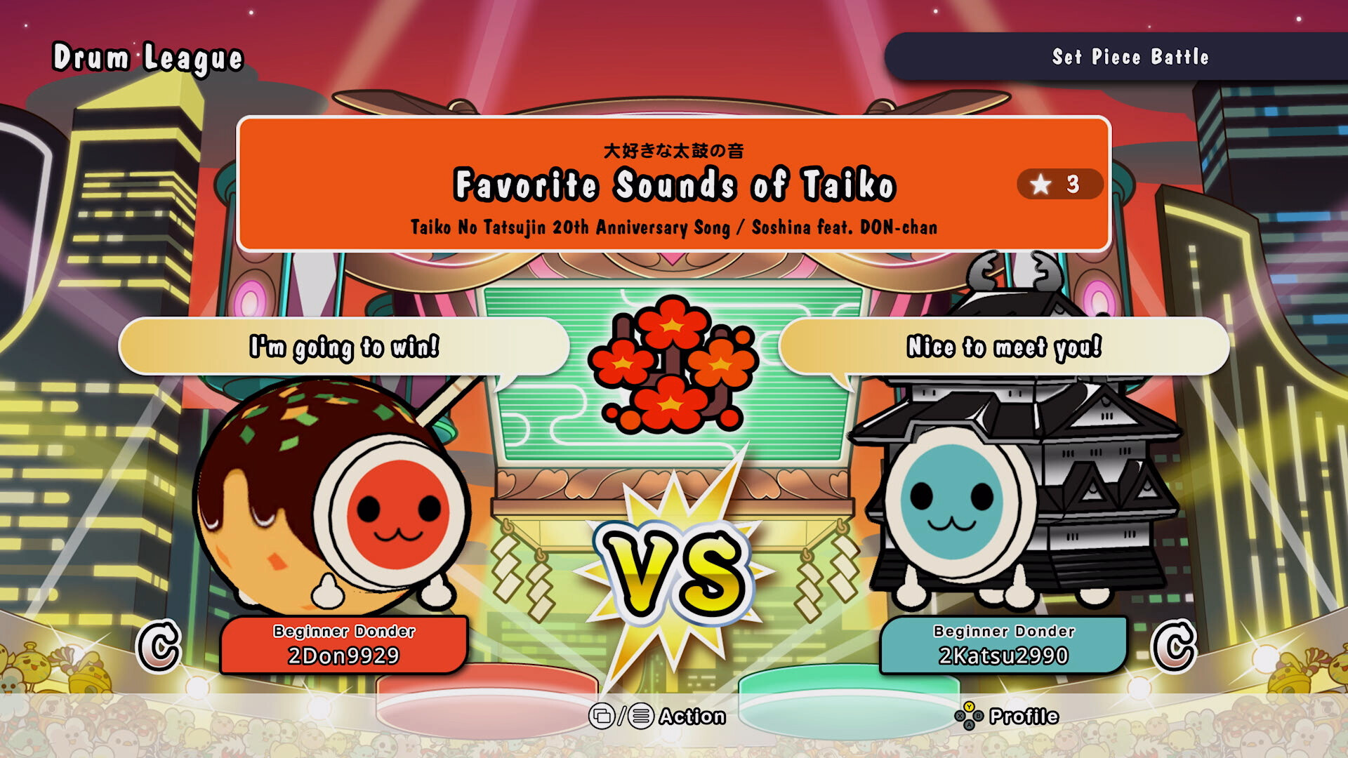 Taiko no Tatsujin: Rhythm Festival Showdown