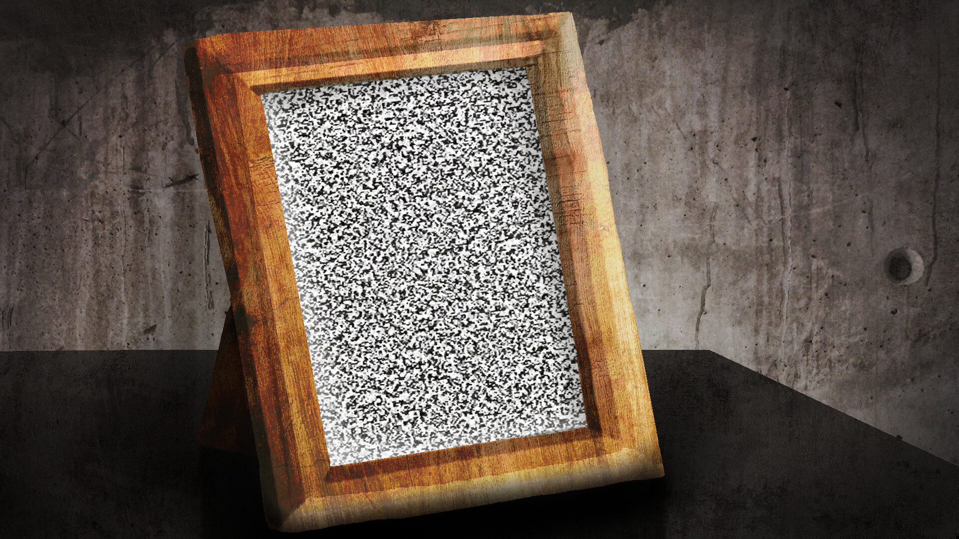 A Living Room Frame: Game On with Static Memories