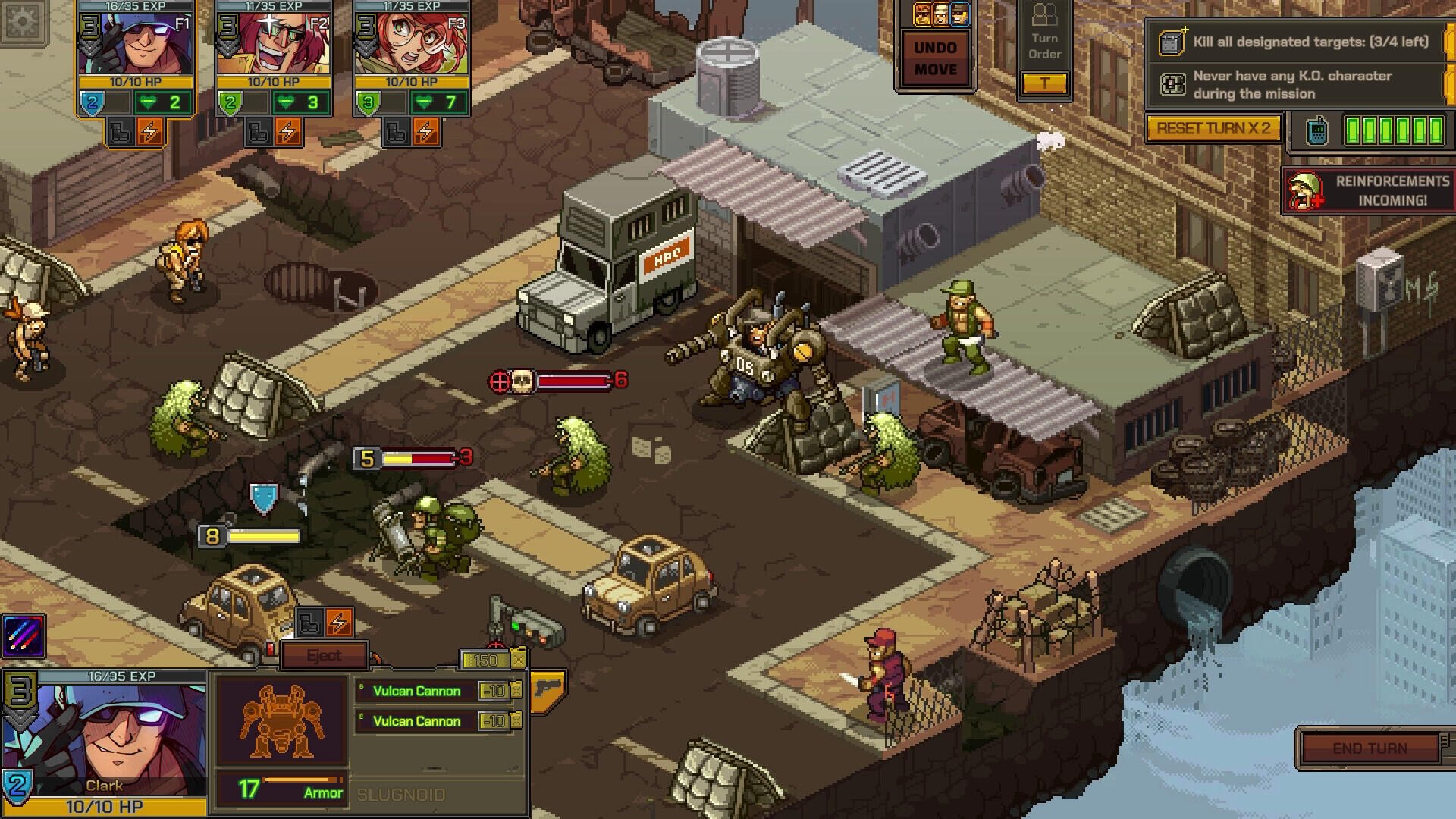 Strategic Showdown in Metal Slug Tactics