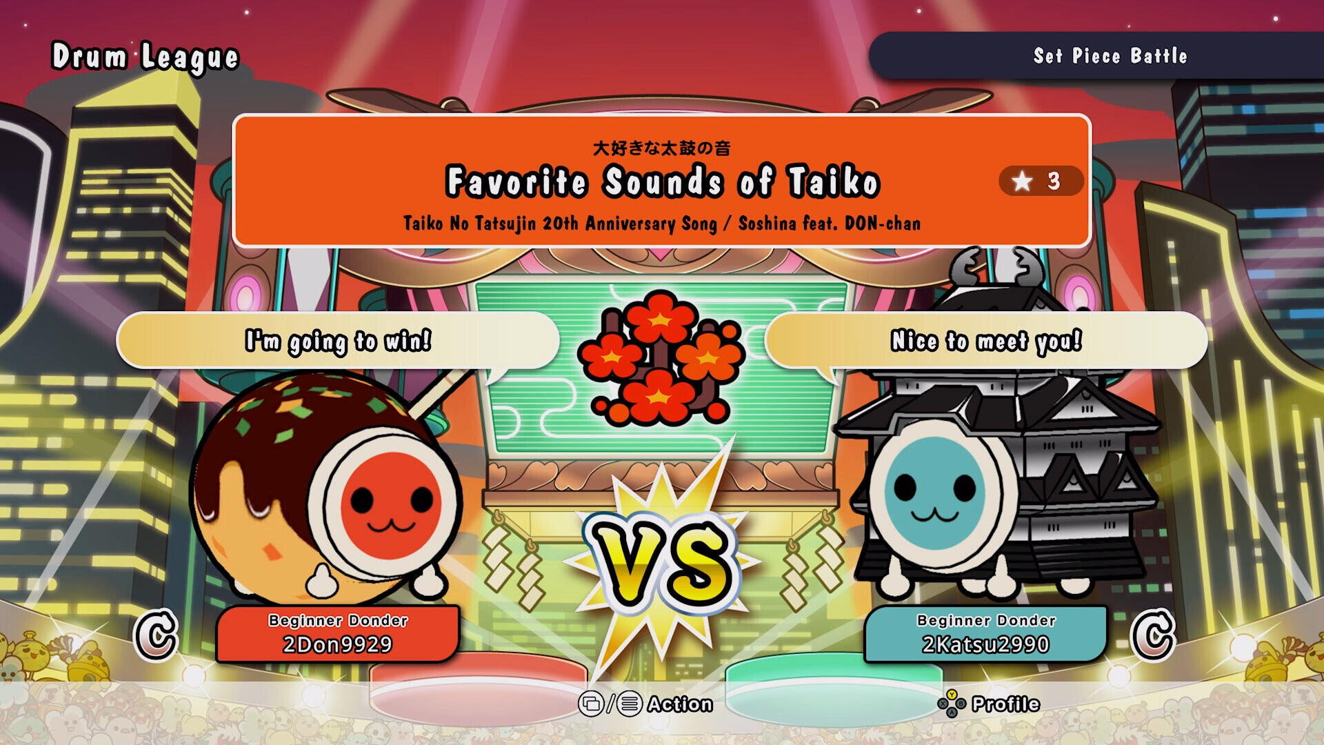 Taiko no Tatsujin: Rhythm Festival Showdown