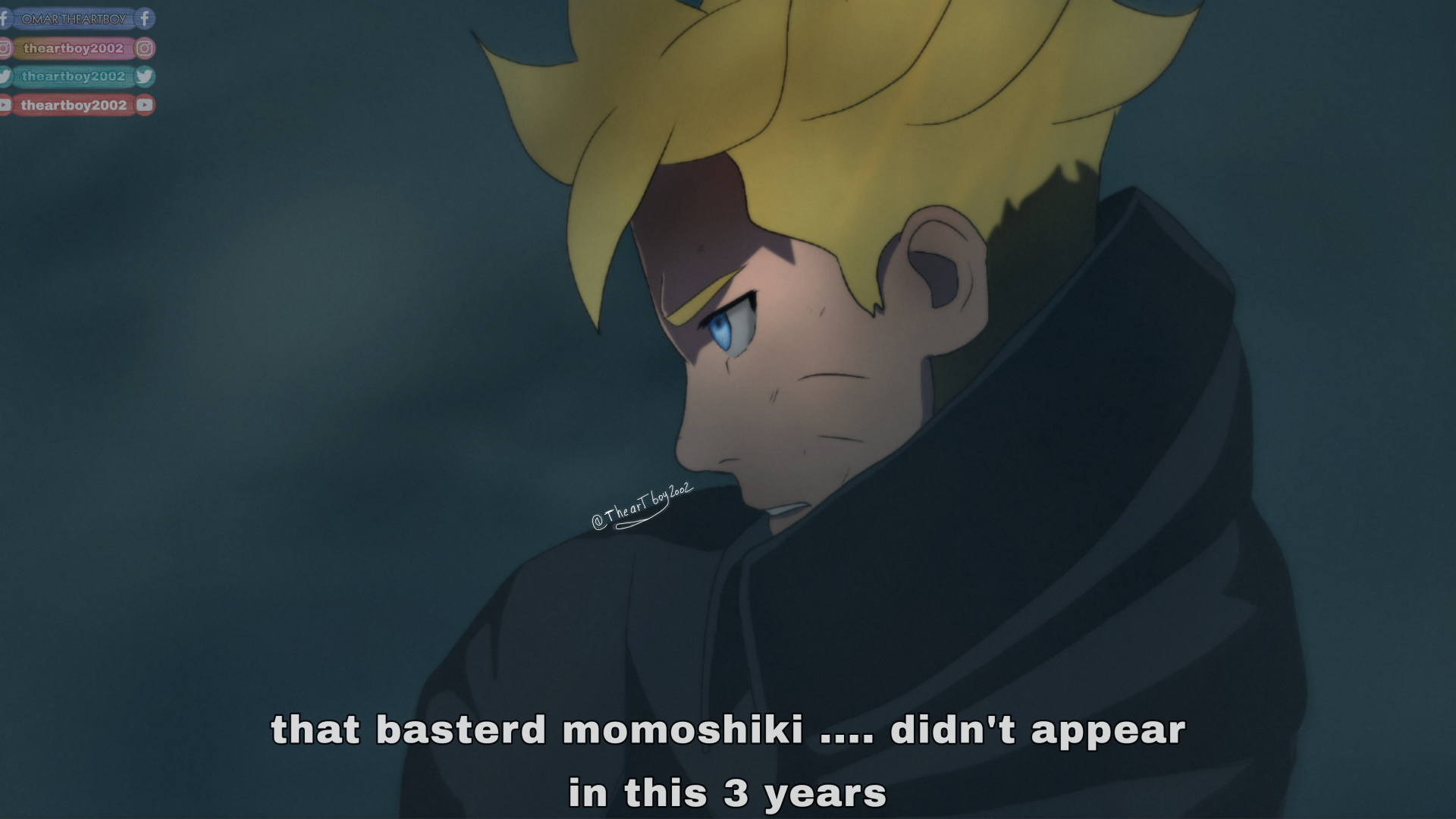 Manga boruto two blue vortex colored by Theartboy2002