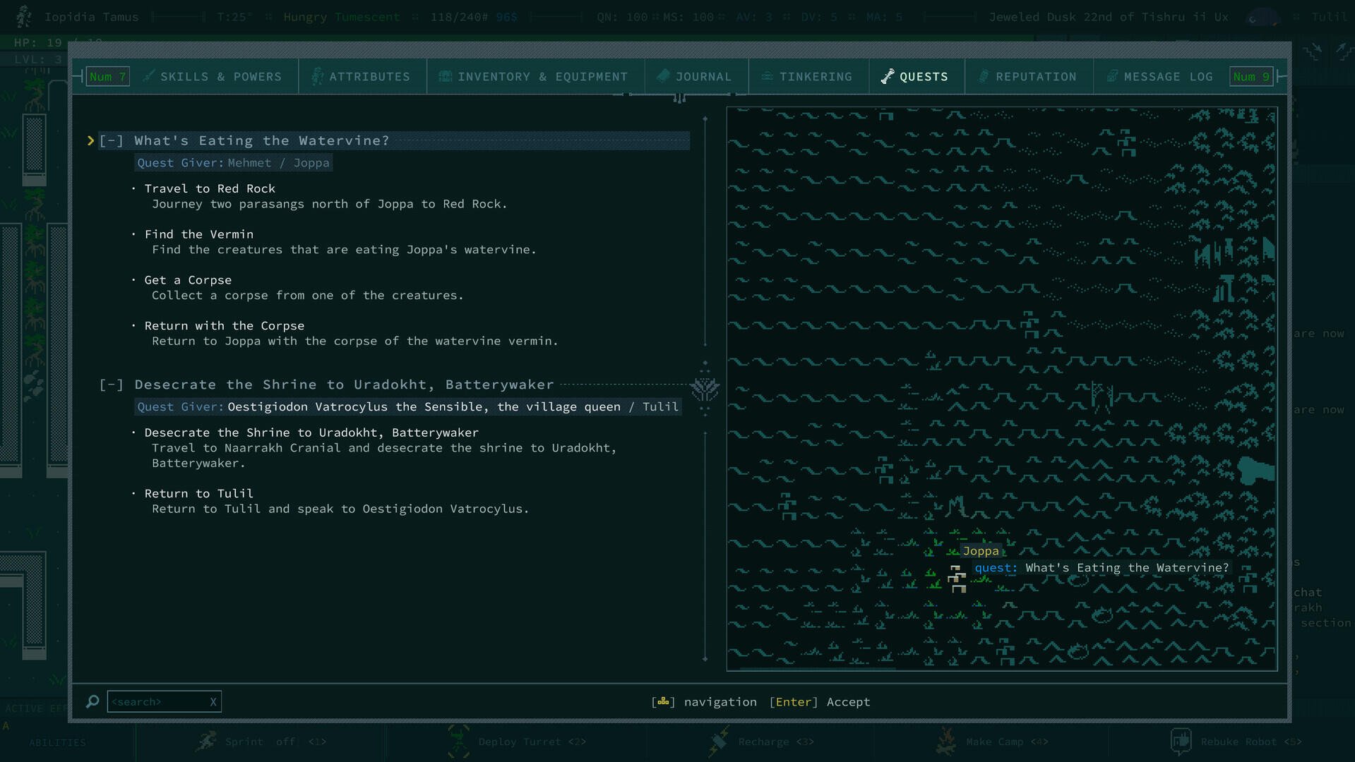 Exploring the Depths of Caves of Qud