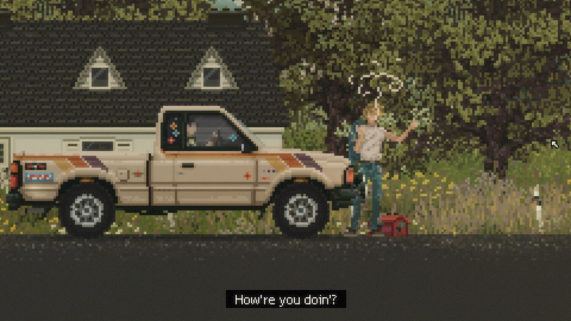 Keep Driving: A Journey Through Pixels and Conversations